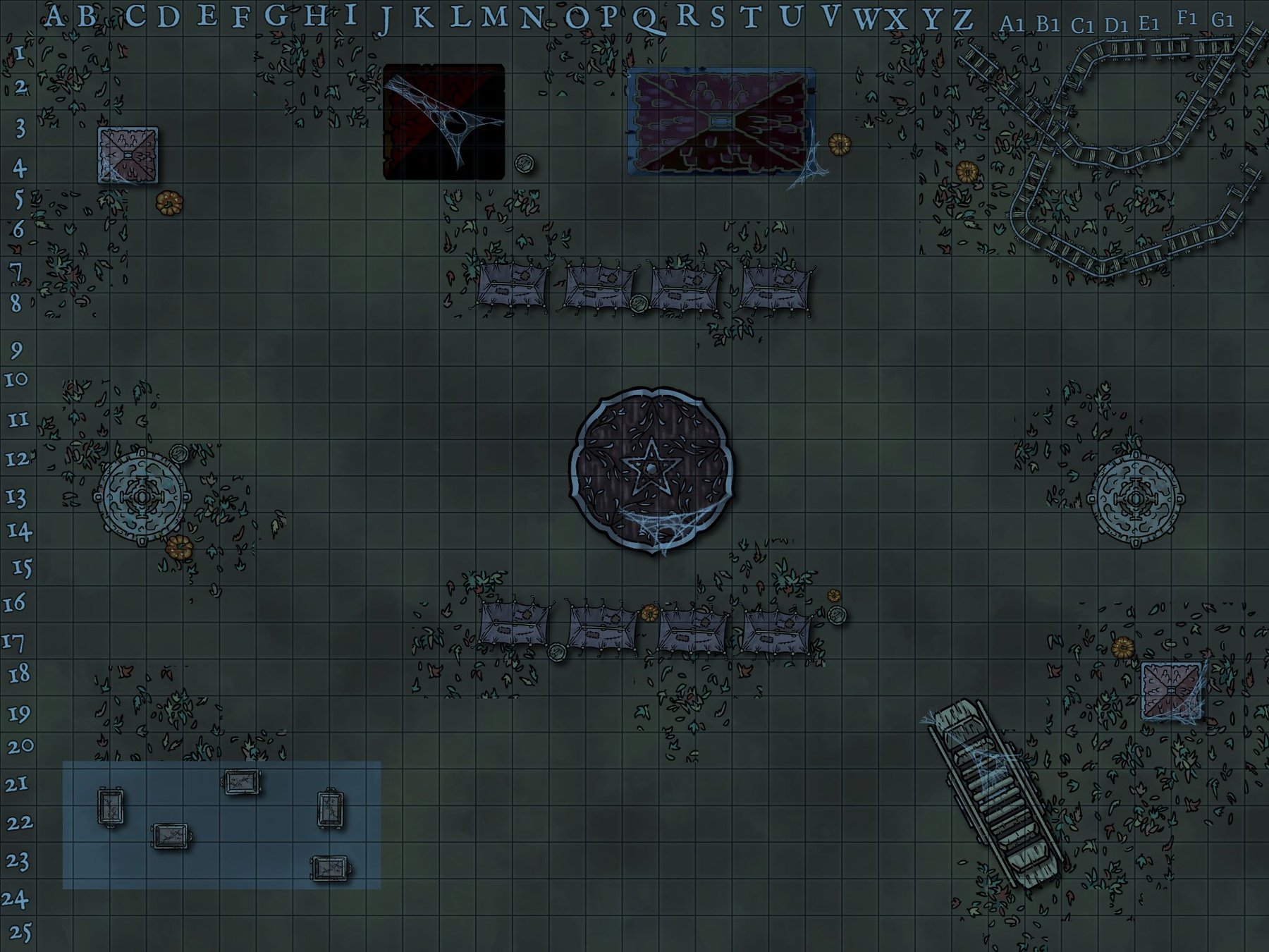 Celestial Fun Park | Inkarnate - Create Fantasy Maps Online