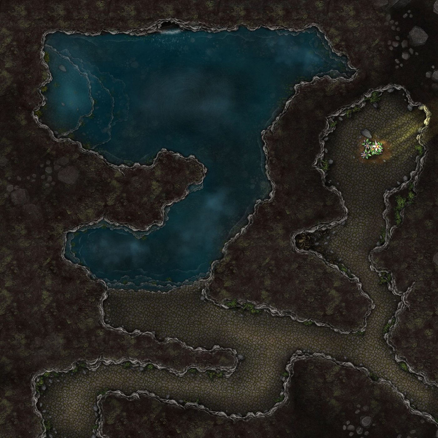 Underground - pond | Inkarnate - Create Fantasy Maps Online