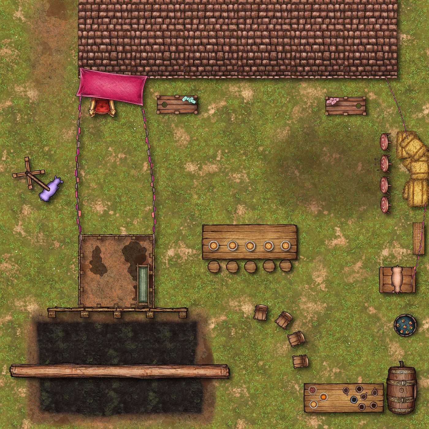 Birthday Party / Festival | Inkarnate - Create Fantasy Maps Online