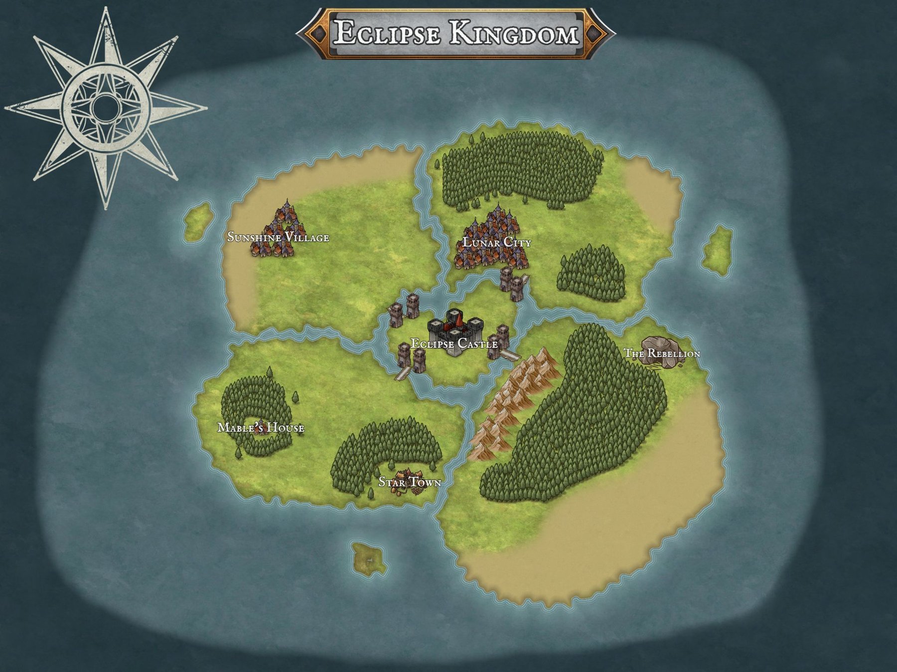 Eclipse Kingdom | Inkarnate - Create Fantasy Maps Online