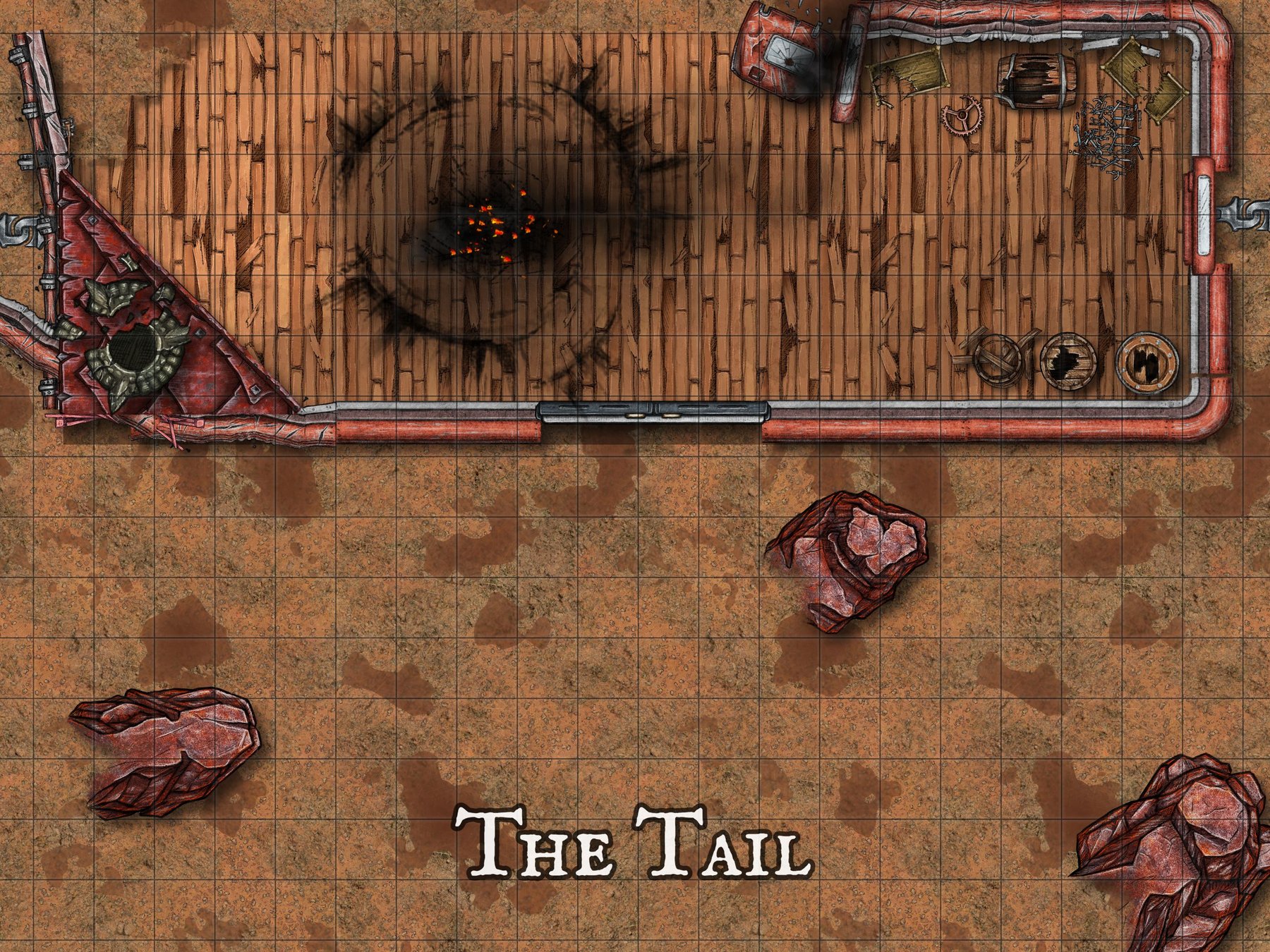 1/5 The Tail | Inkarnate - Create Fantasy Maps Online