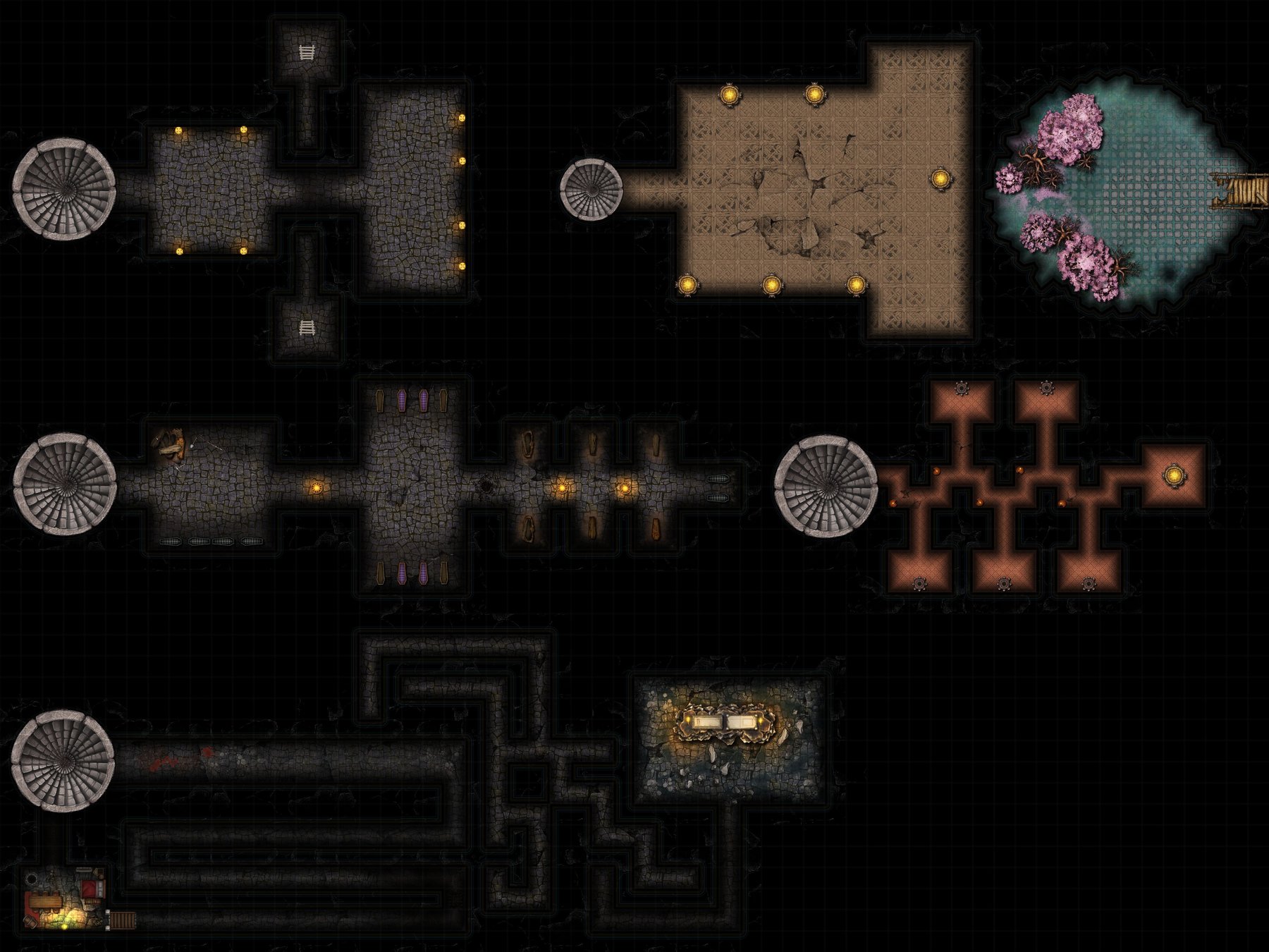 Necropolis Dungeon | Inkarnate - Create Fantasy Maps Online