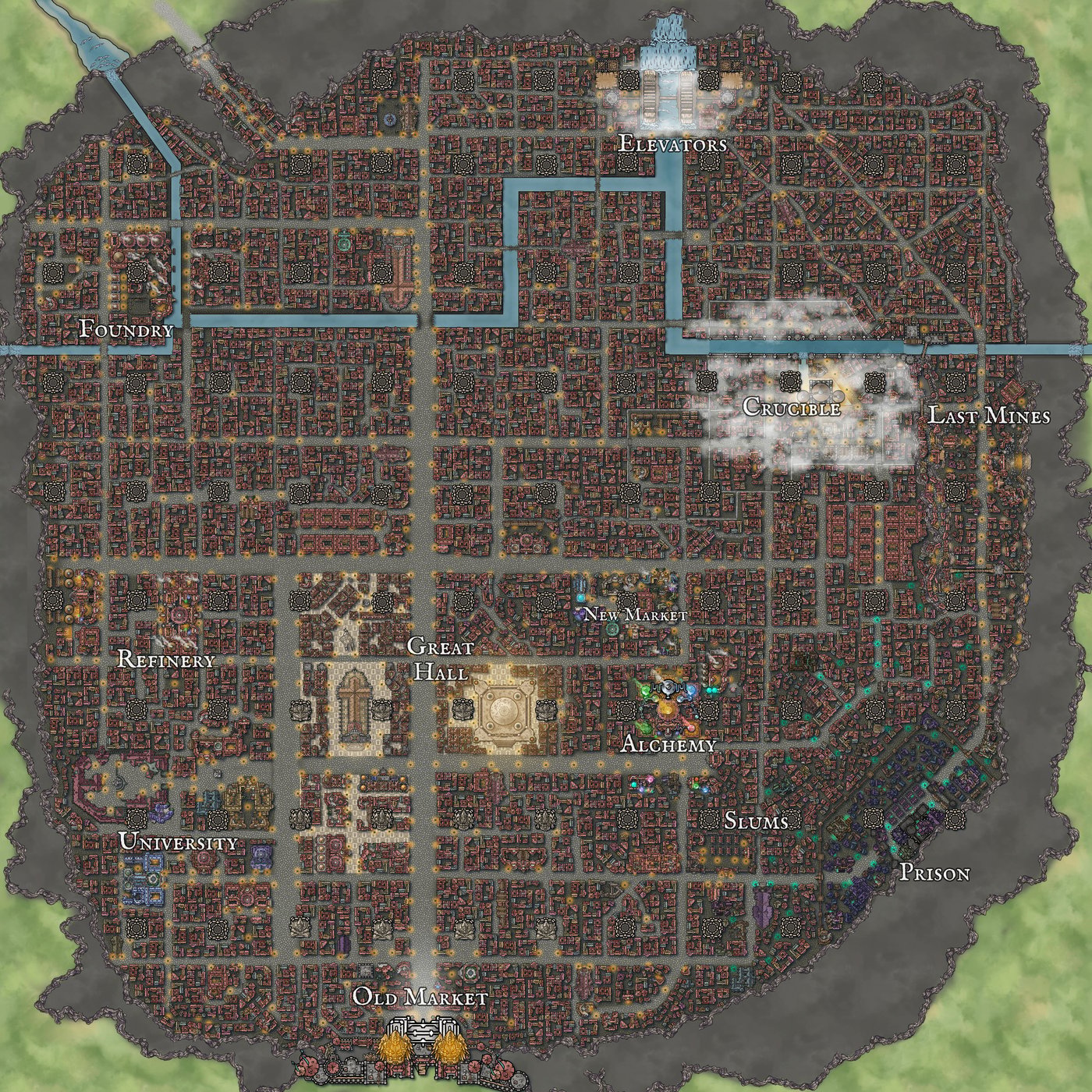 Volgenrod (Bottom) | Inkarnate - Create Fantasy Maps Online