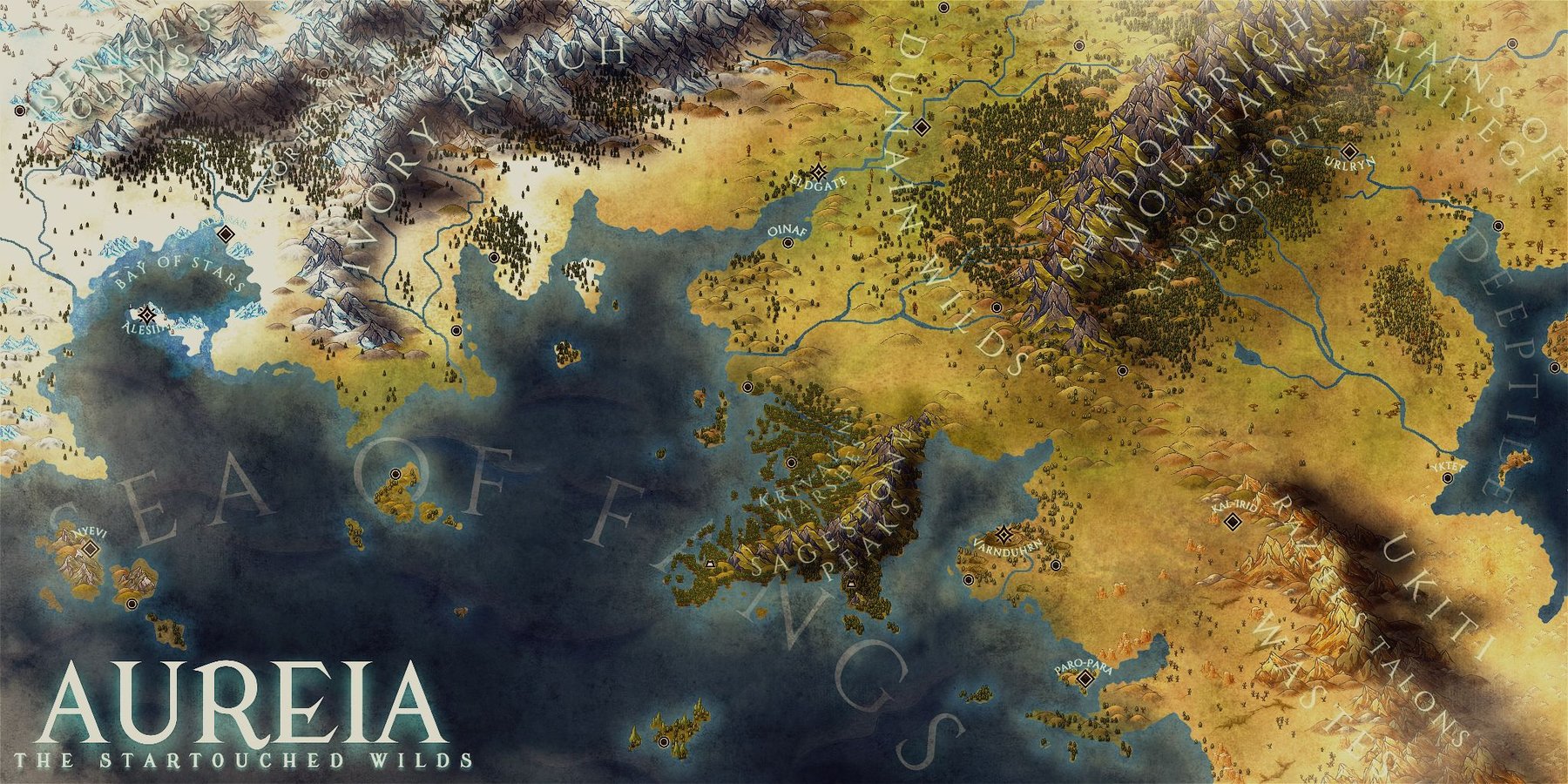 Aureia | Inkarnate - Create Fantasy Maps Online