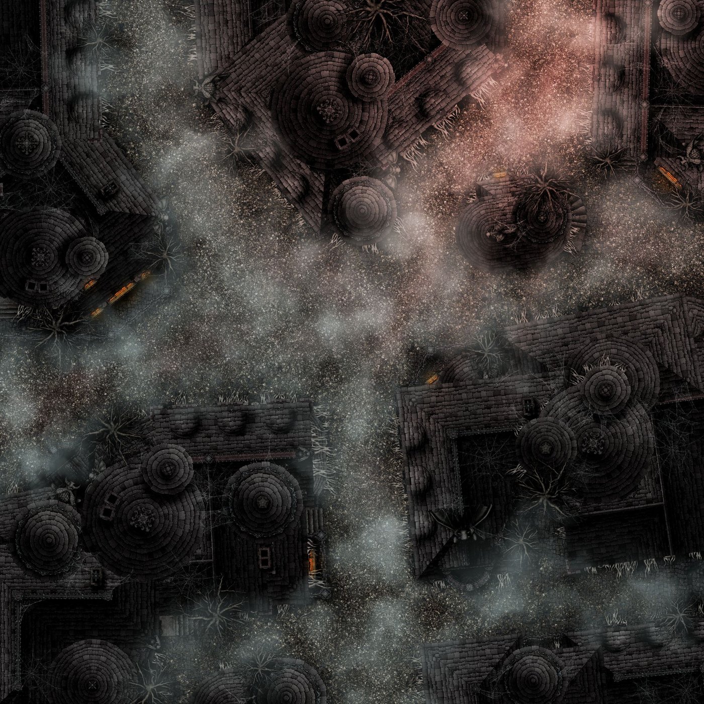 Gothic Town with Roads of Bones (40x40) | Inkarnate - Create Fantasy ...