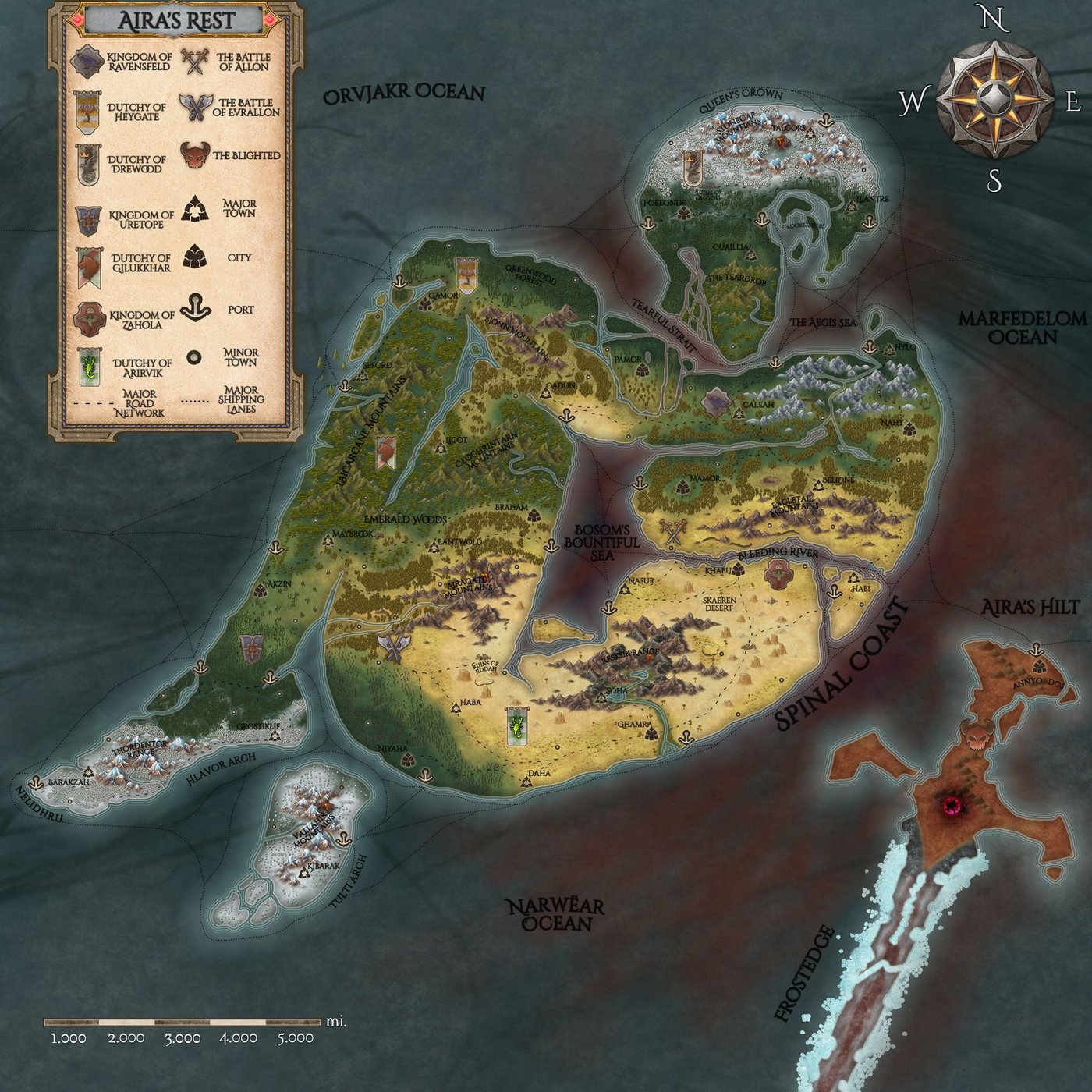 The Sacrifice of the Goddess | Inkarnate - Create Fantasy Maps Online