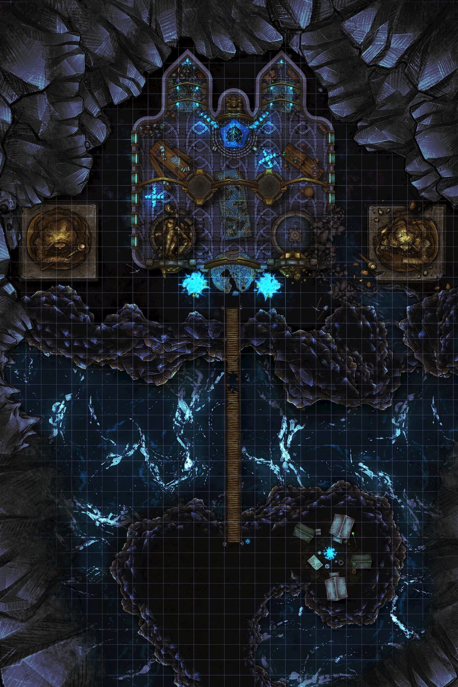 Temple Excavation | Inkarnate - Create Fantasy Maps Online