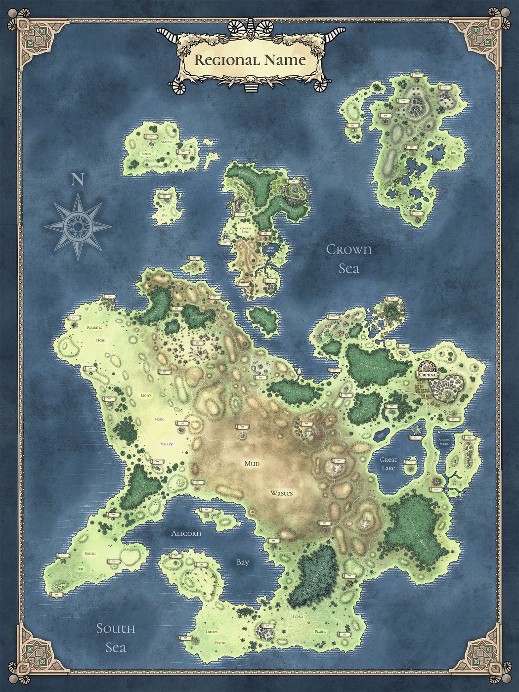 Label this Map | Inkarnate - Create Fantasy Maps Online