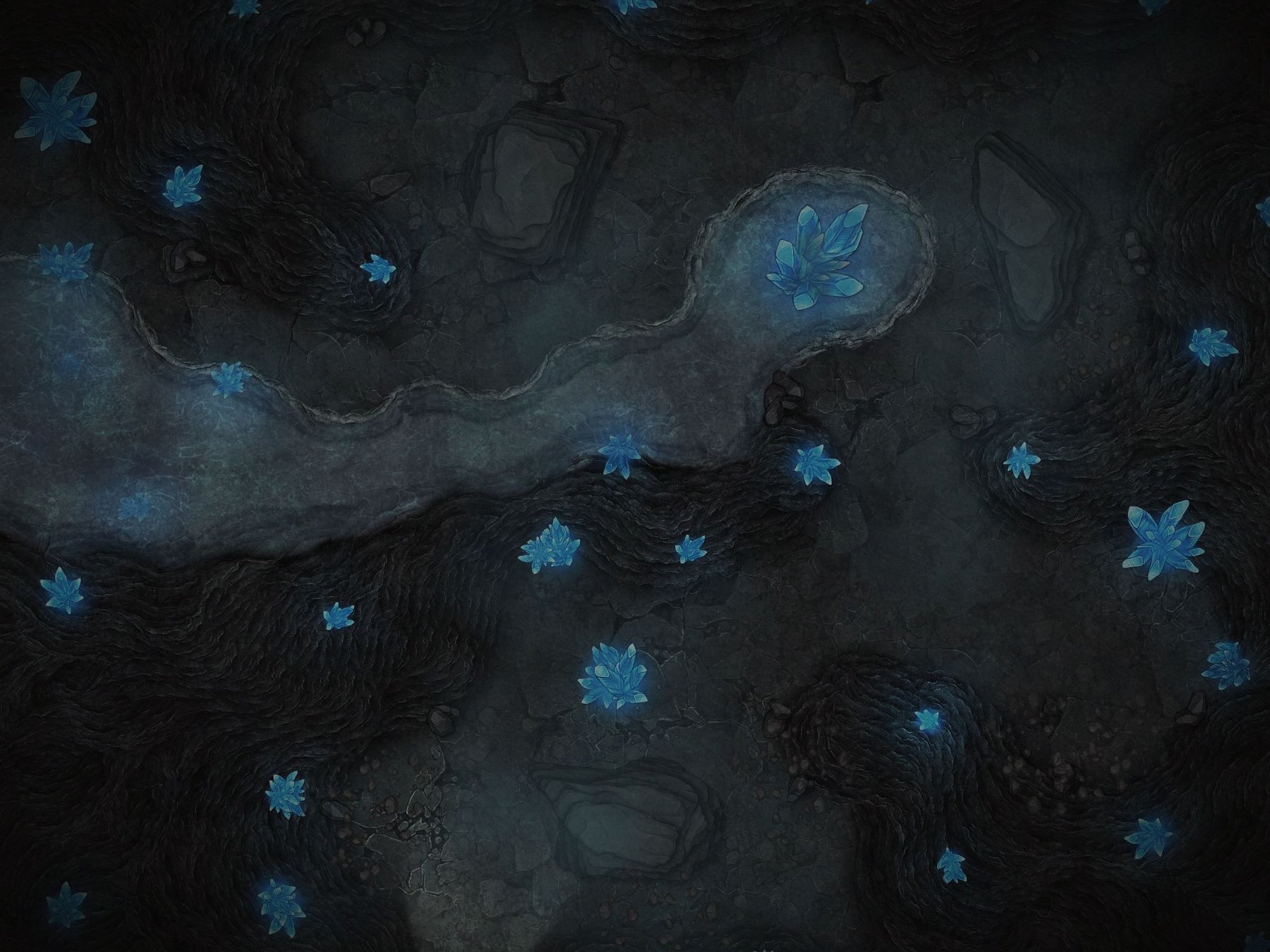 crystal cave | Inkarnate - Create Fantasy Maps Online