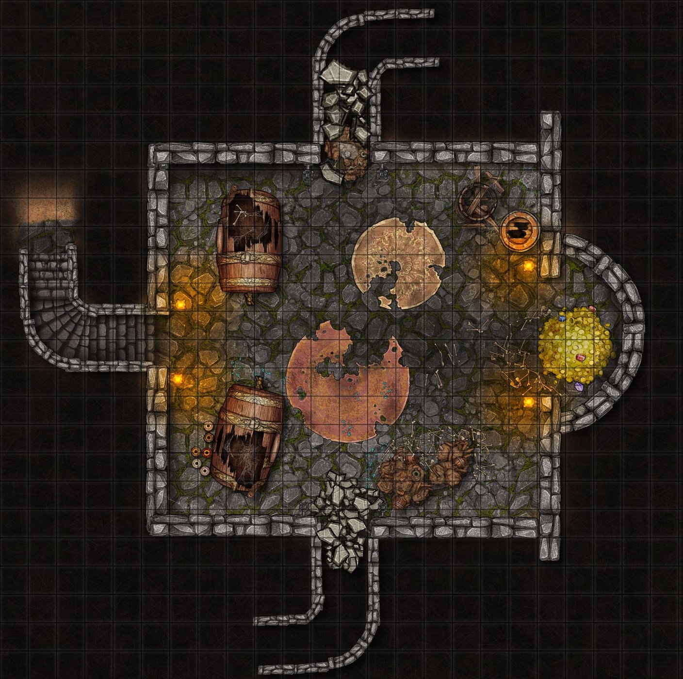 Kobold basement v2 | Inkarnate - Create Fantasy Maps Online