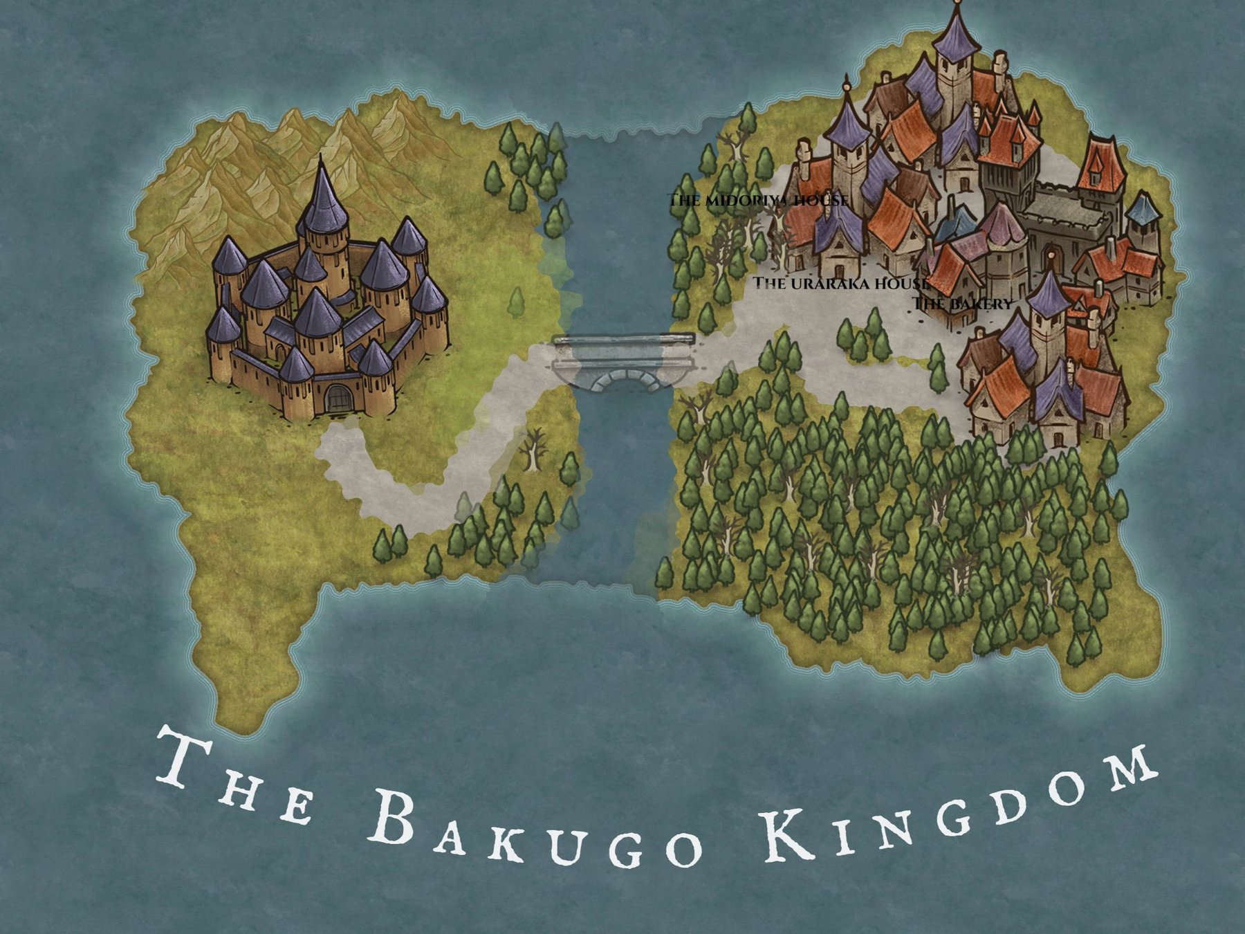 at the castle's gate | Inkarnate - Create Fantasy Maps Online