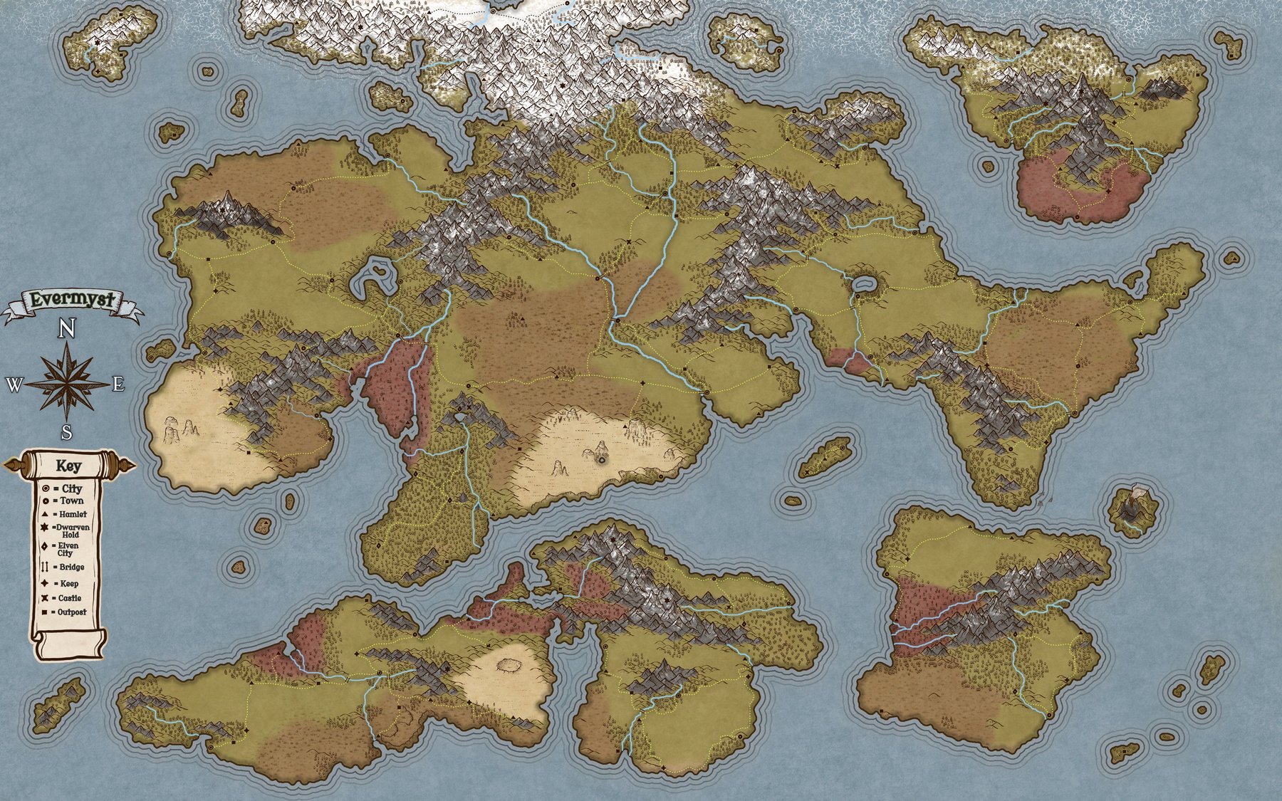 Evermyst | Inkarnate - Create Fantasy Maps Online