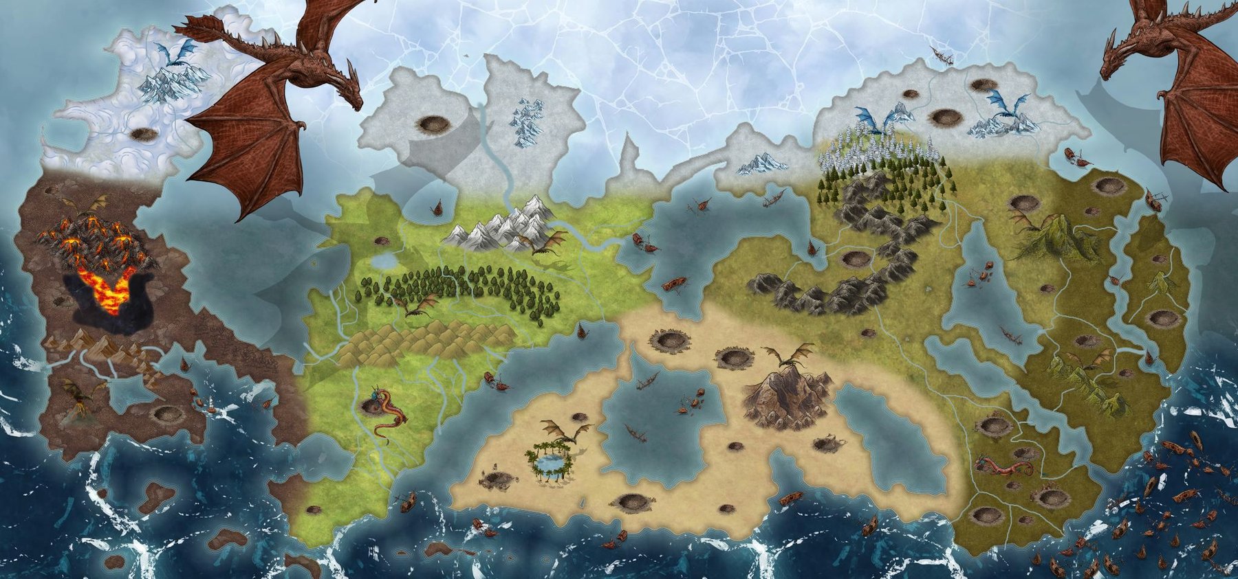 Aevum Homeland | Inkarnate - Create Fantasy Maps Online
