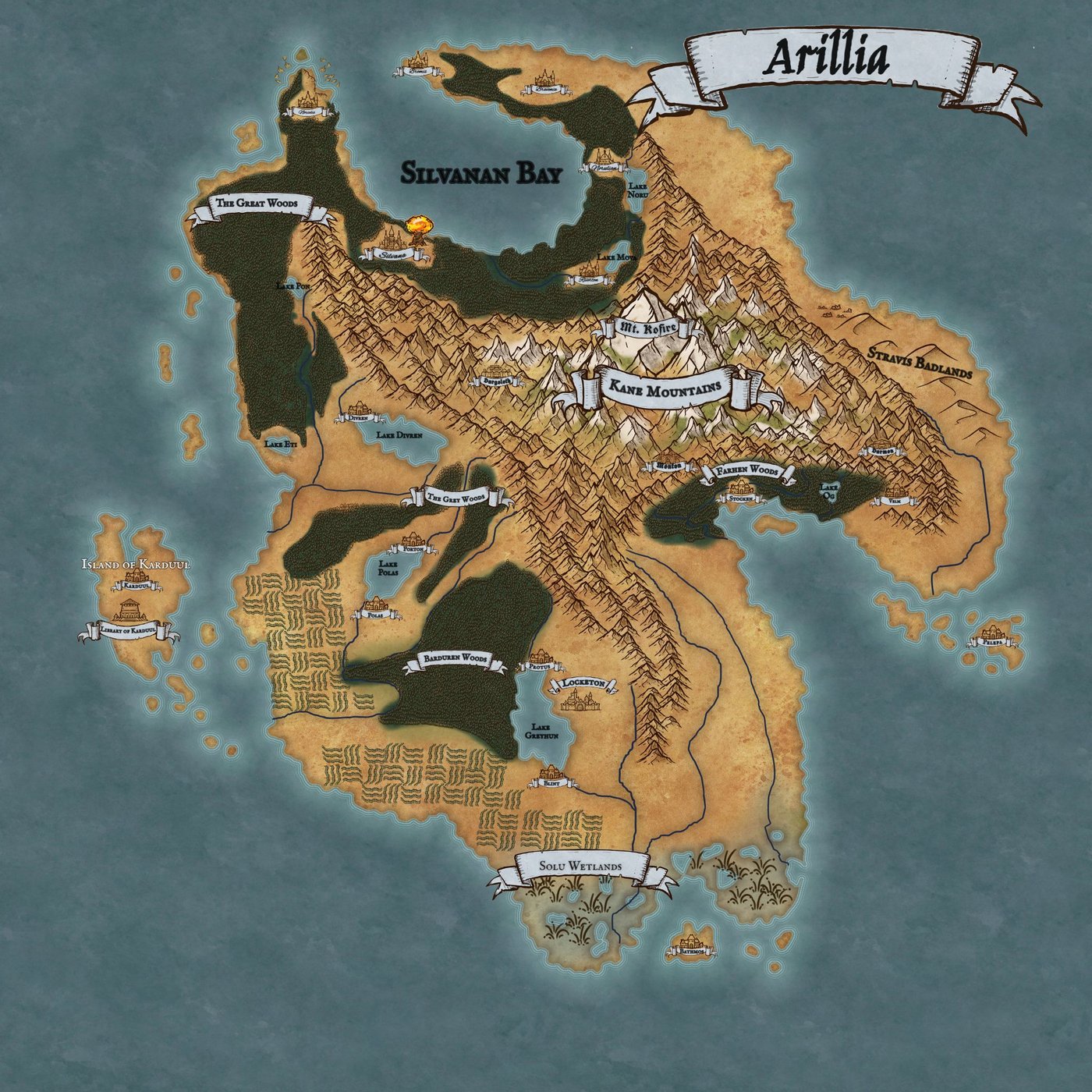 Arillia | Inkarnate - Create Fantasy Maps Online