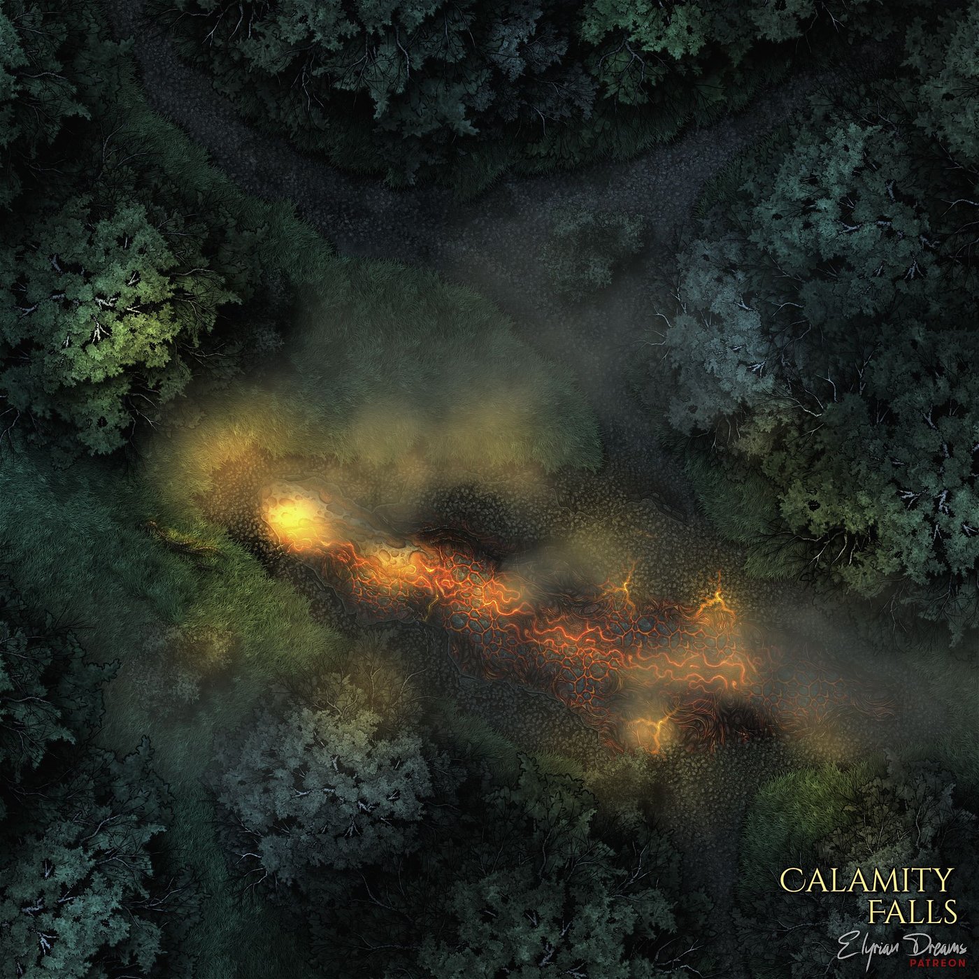 Calamity Falls | Inkarnate - Create Fantasy Maps Online