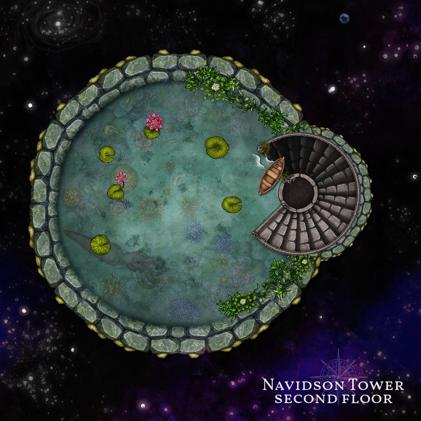 Dungeon 23: Second Floor | Inkarnate - Create Fantasy Maps Online