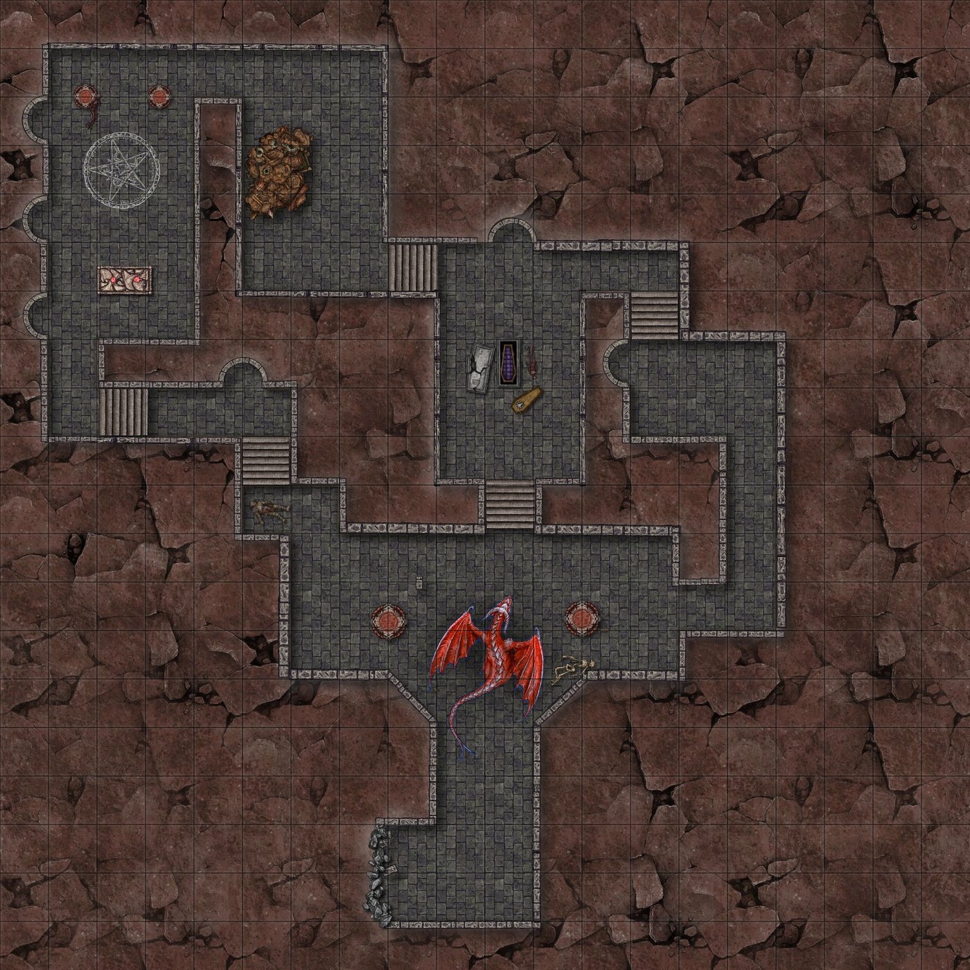 Vertical horizons 3 crypt | Inkarnate - Create Fantasy Maps Online