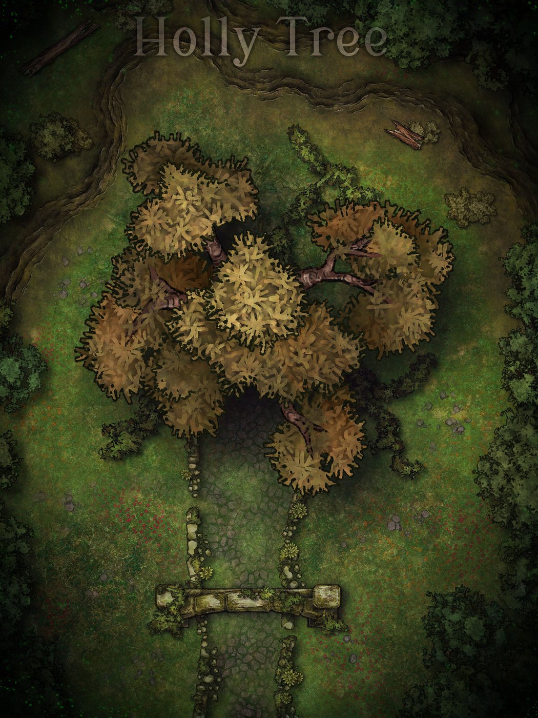Holly tree | Inkarnate - Create Fantasy Maps Online