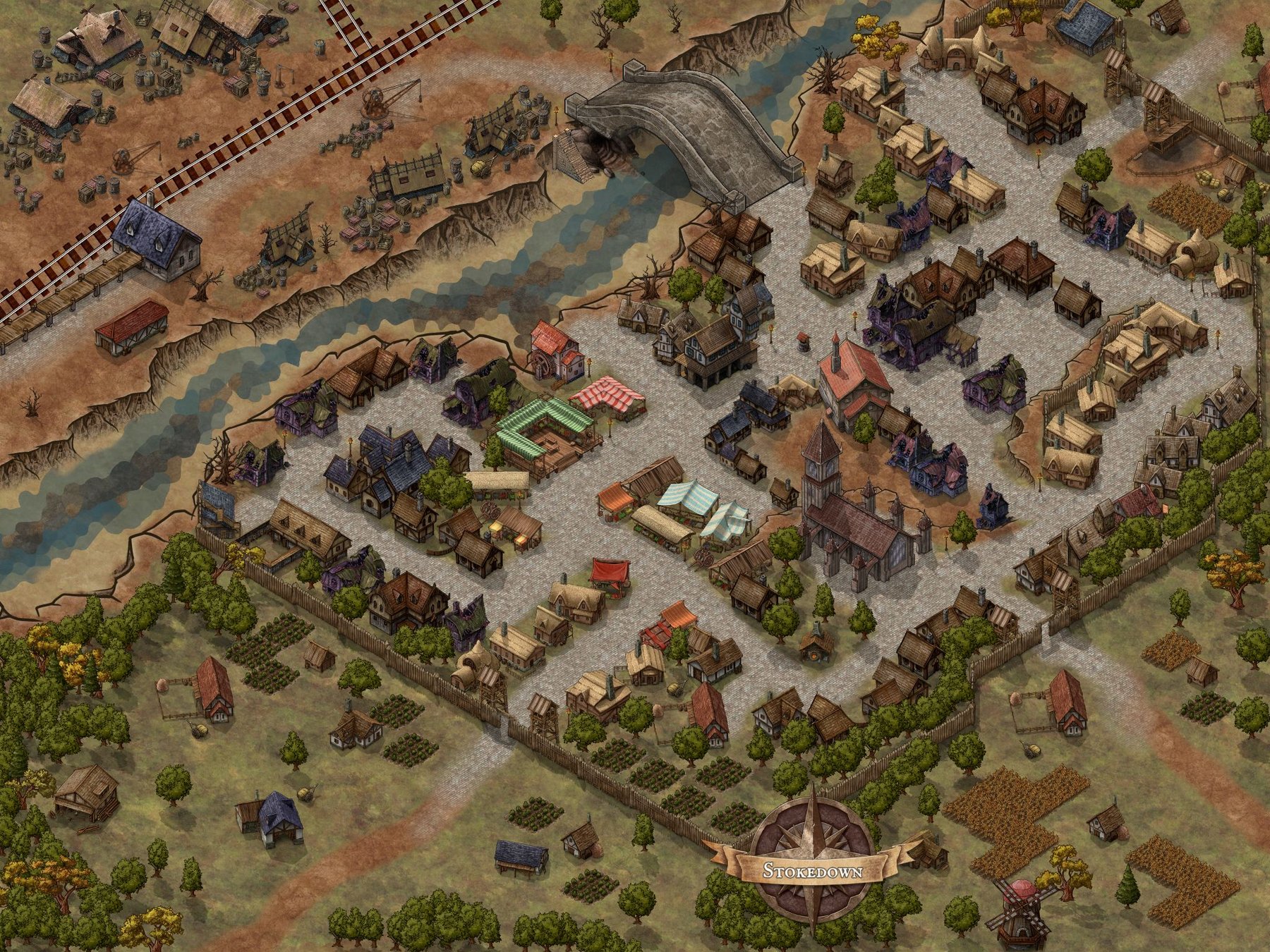 Stokedown | Inkarnate - Create Fantasy Maps Online