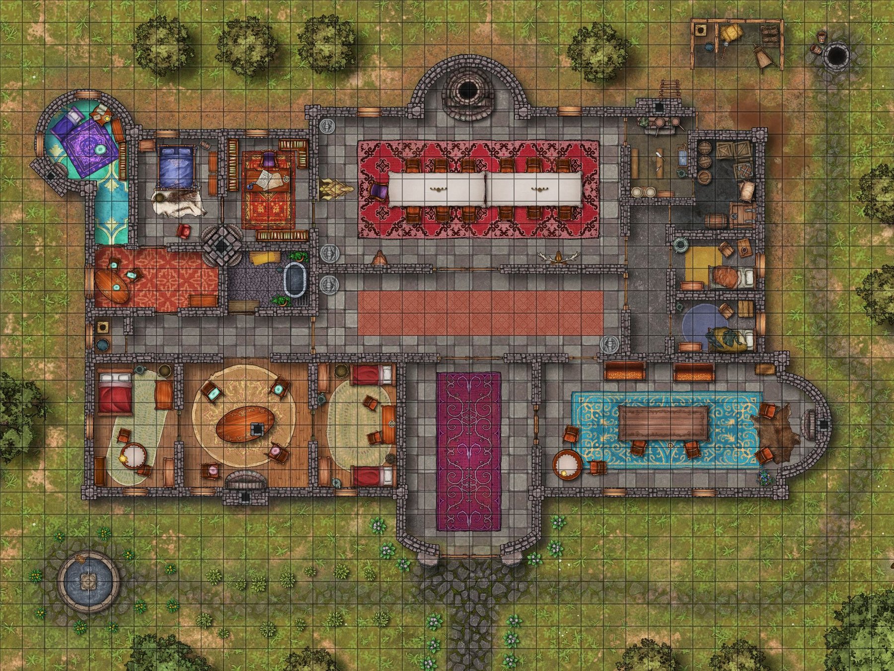 residence of DAC202MrW | Inkarnate - Create Fantasy Maps Online