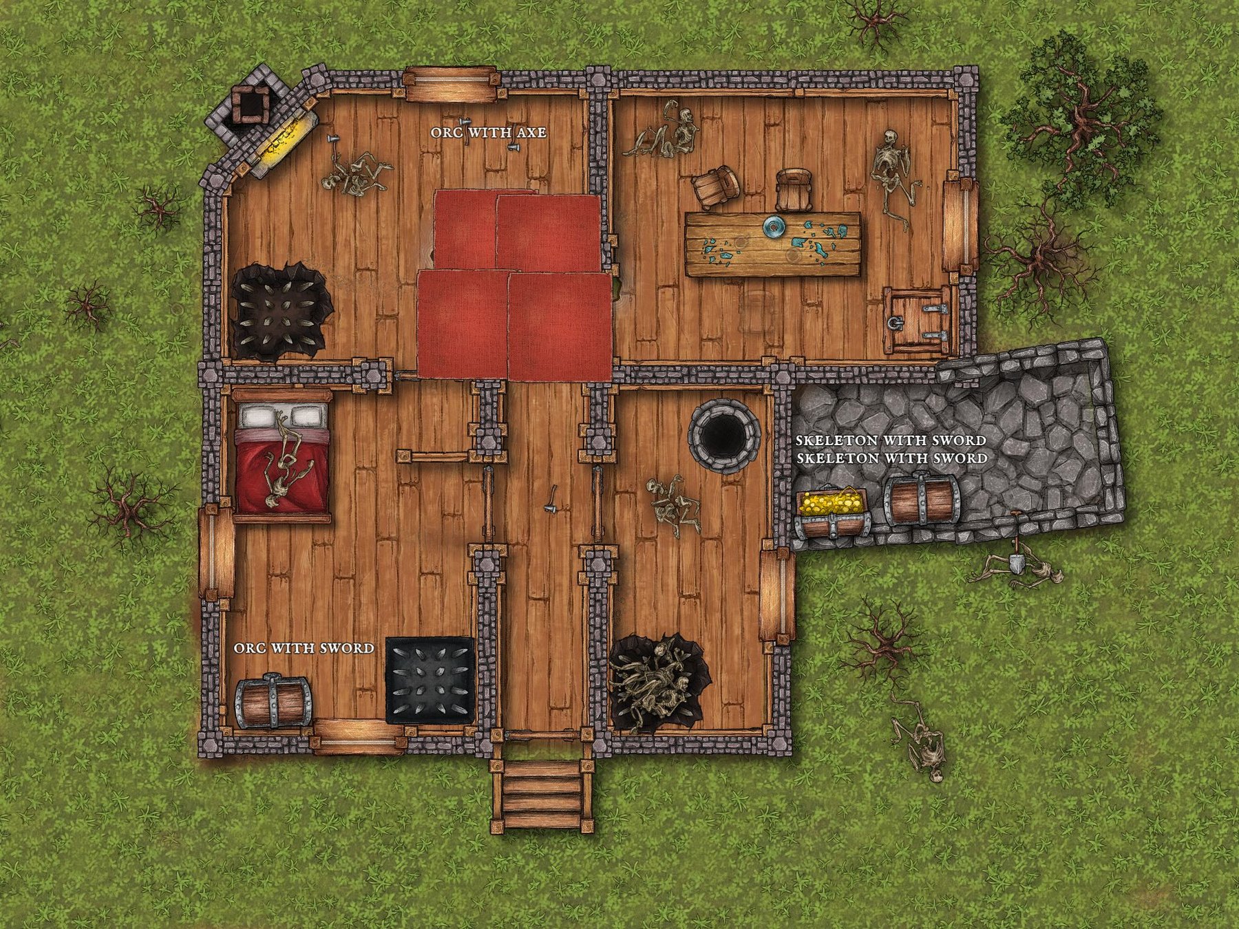 DND map of orc house | Inkarnate - Create Fantasy Maps Online