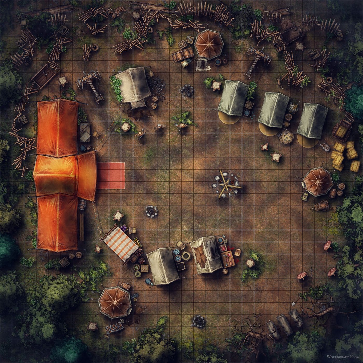 Hunting camp | Inkarnate - Create Fantasy Maps Online