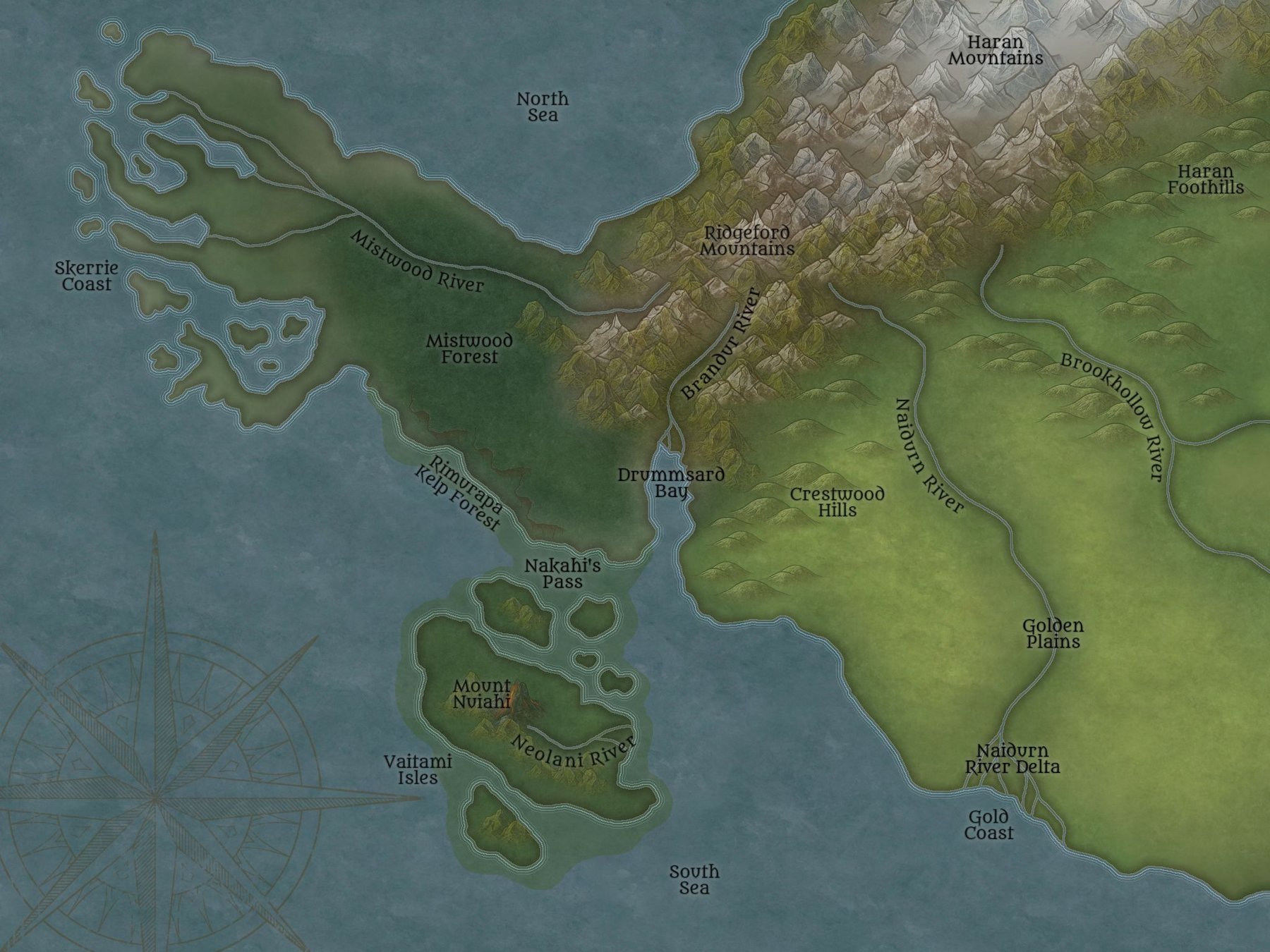 Eldoria - Geographic | Inkarnate - Create Fantasy Maps Online