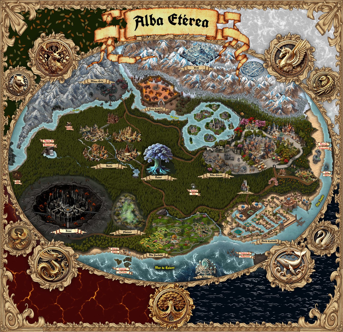 Alba Etérea | Inkarnate - Create Fantasy Maps Online