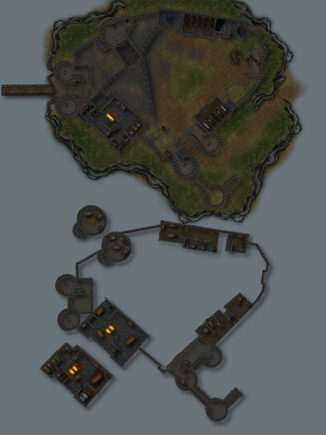 WFRP - Castle First half | Inkarnate - Create Fantasy Maps Online