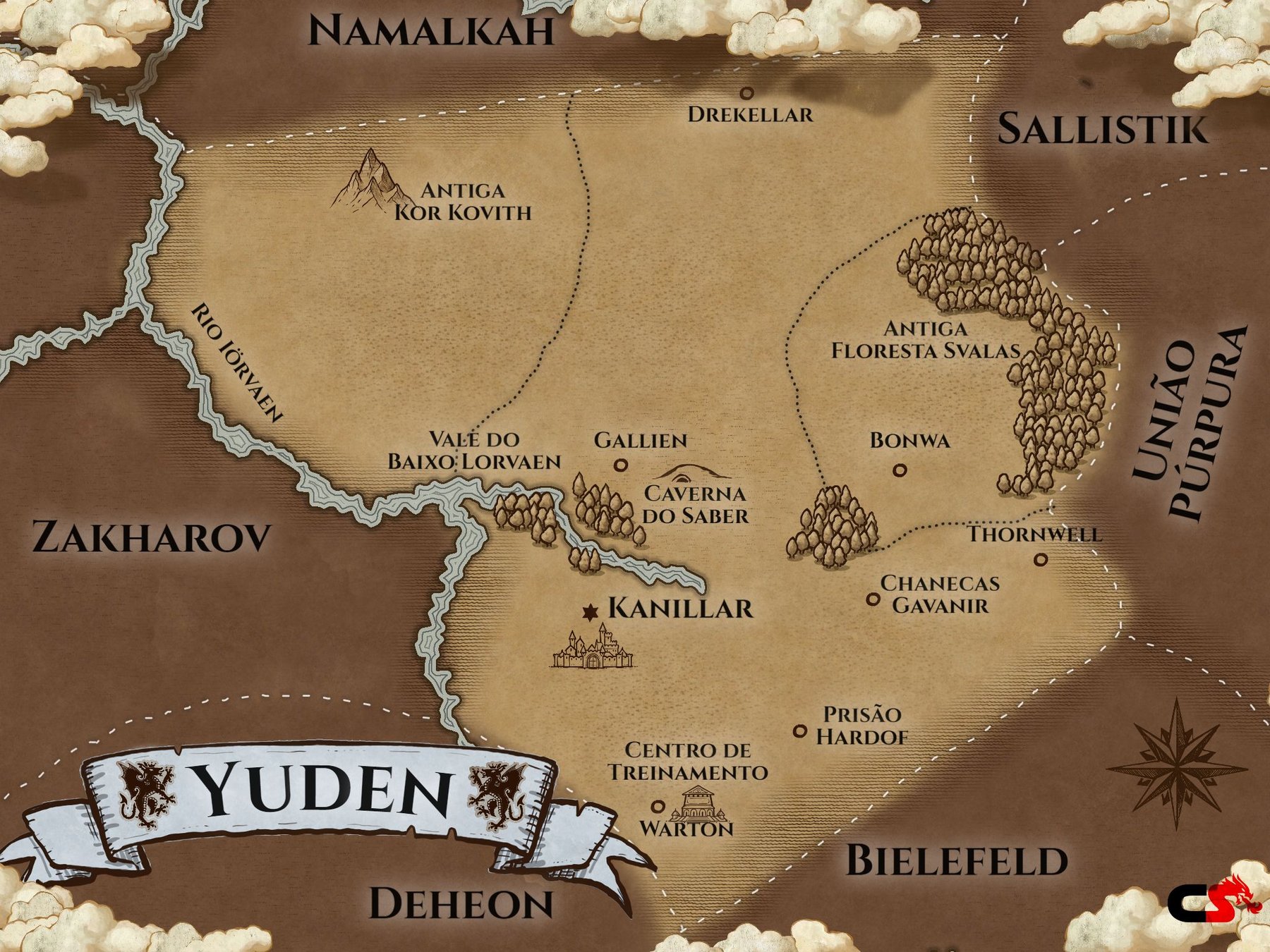 Yuden | Inkarnate - Create Fantasy Maps Online