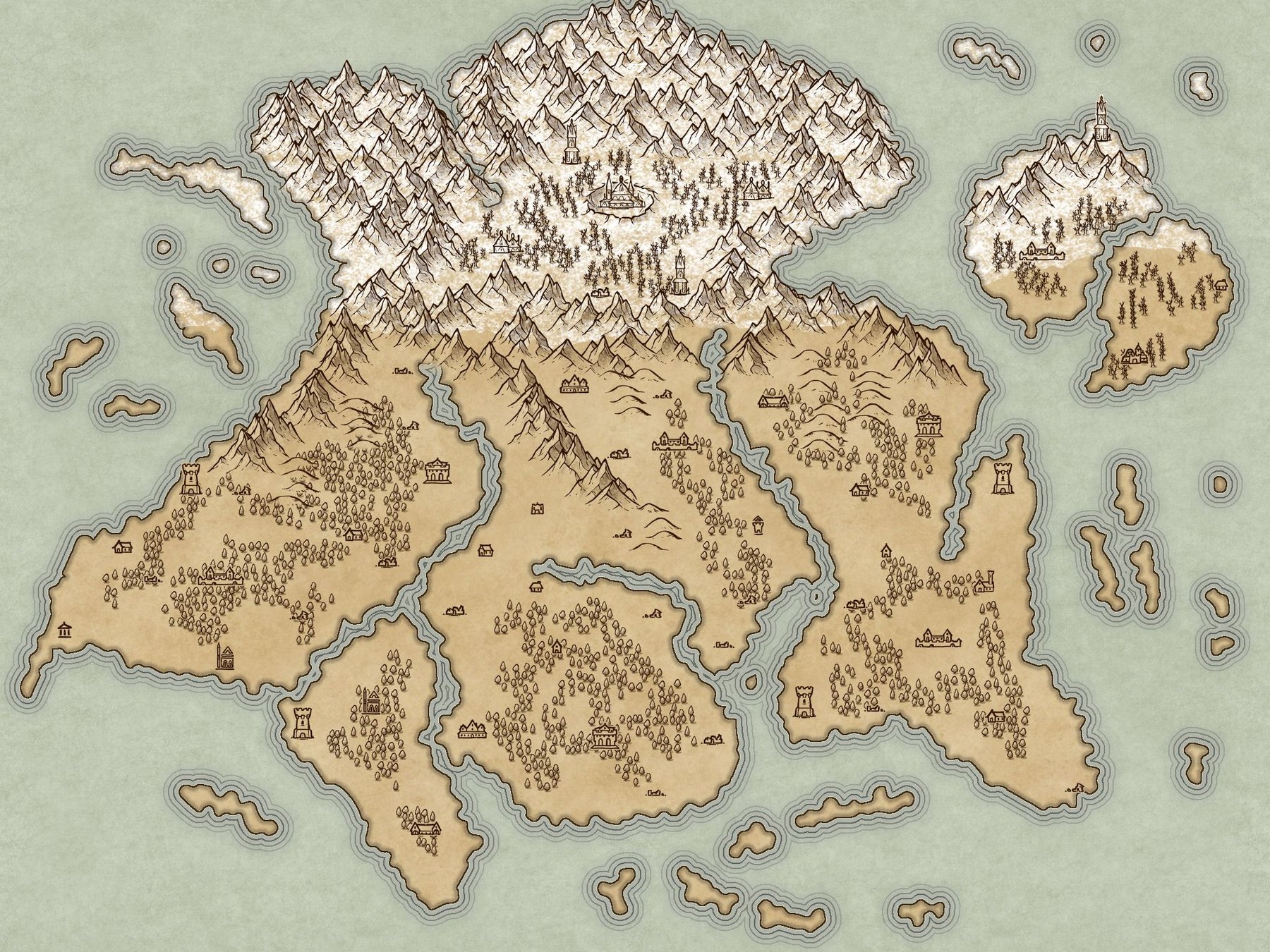 Realm of Velinar | Inkarnate - Create Fantasy Maps Online