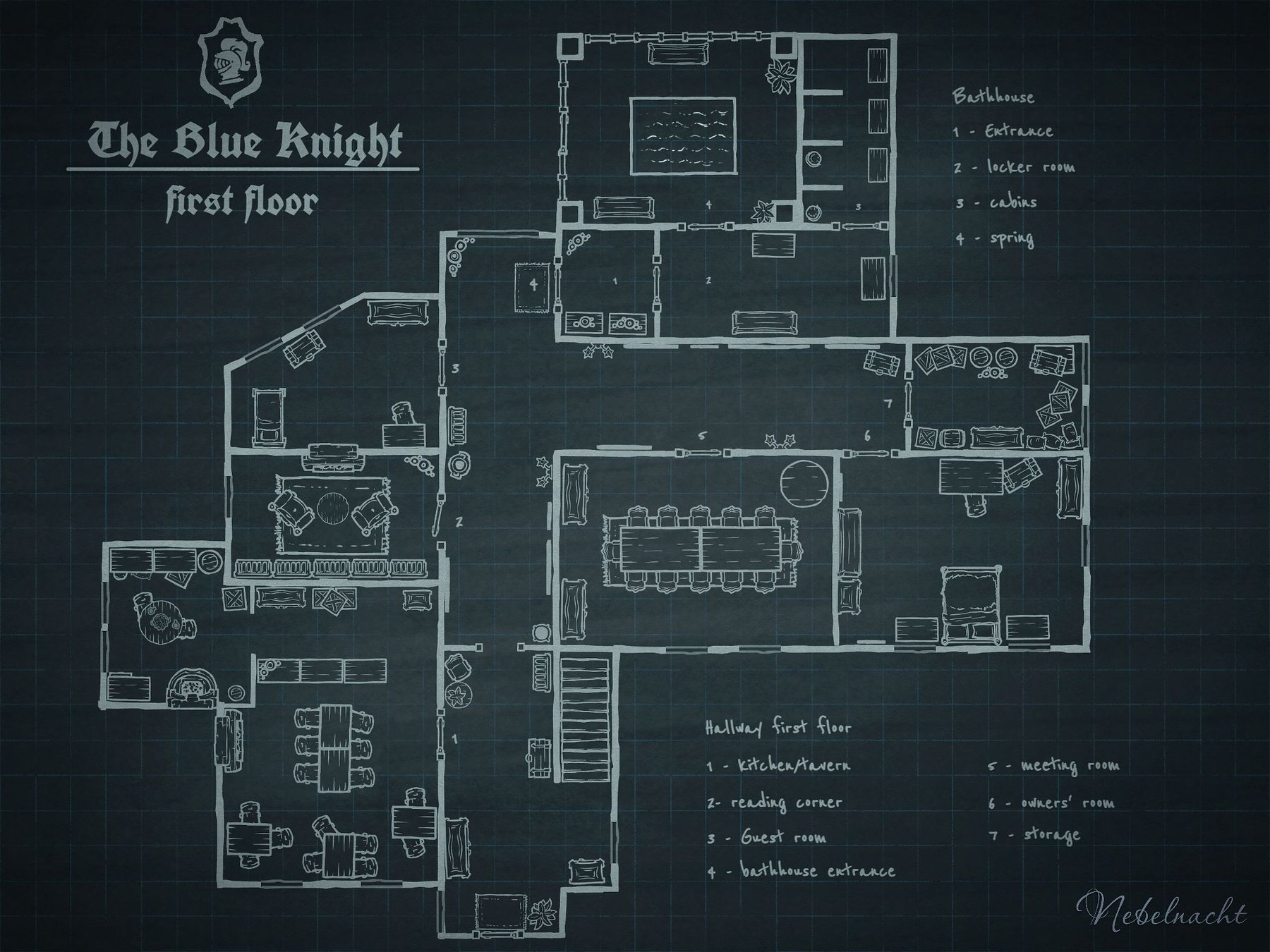 blue knight blueprint | Inkarnate - Create Fantasy Maps Online