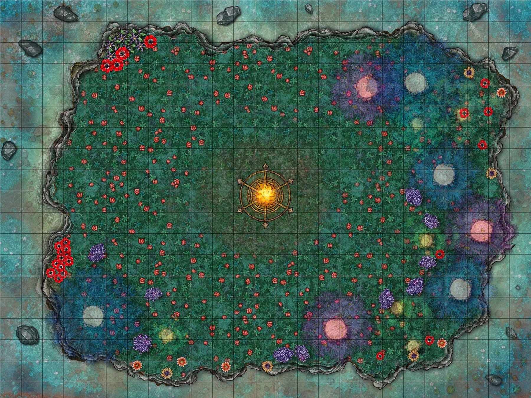 Feywild Island | Inkarnate - Create Fantasy Maps Online