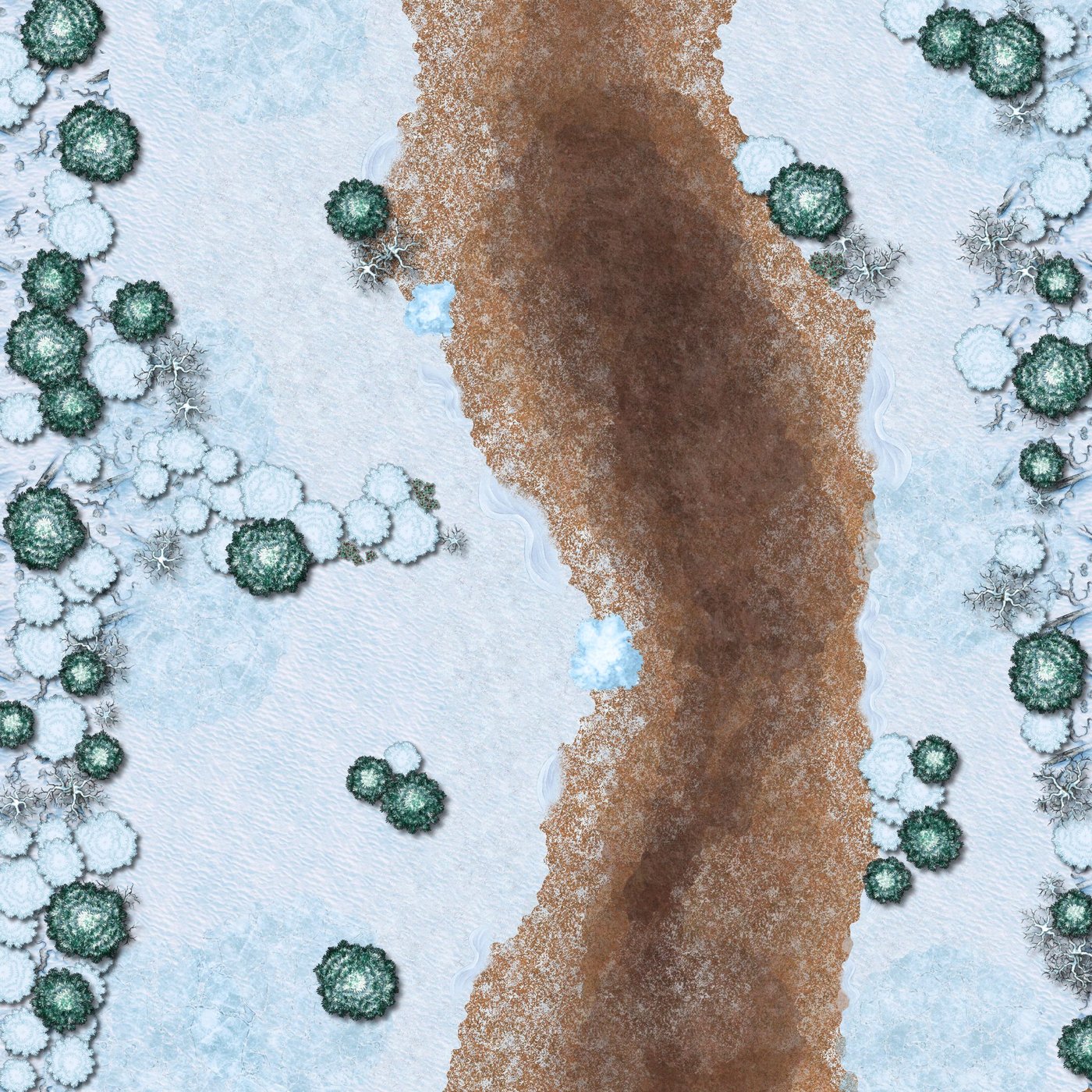 Snow random encounter trees | Inkarnate - Create Fantasy Maps Online