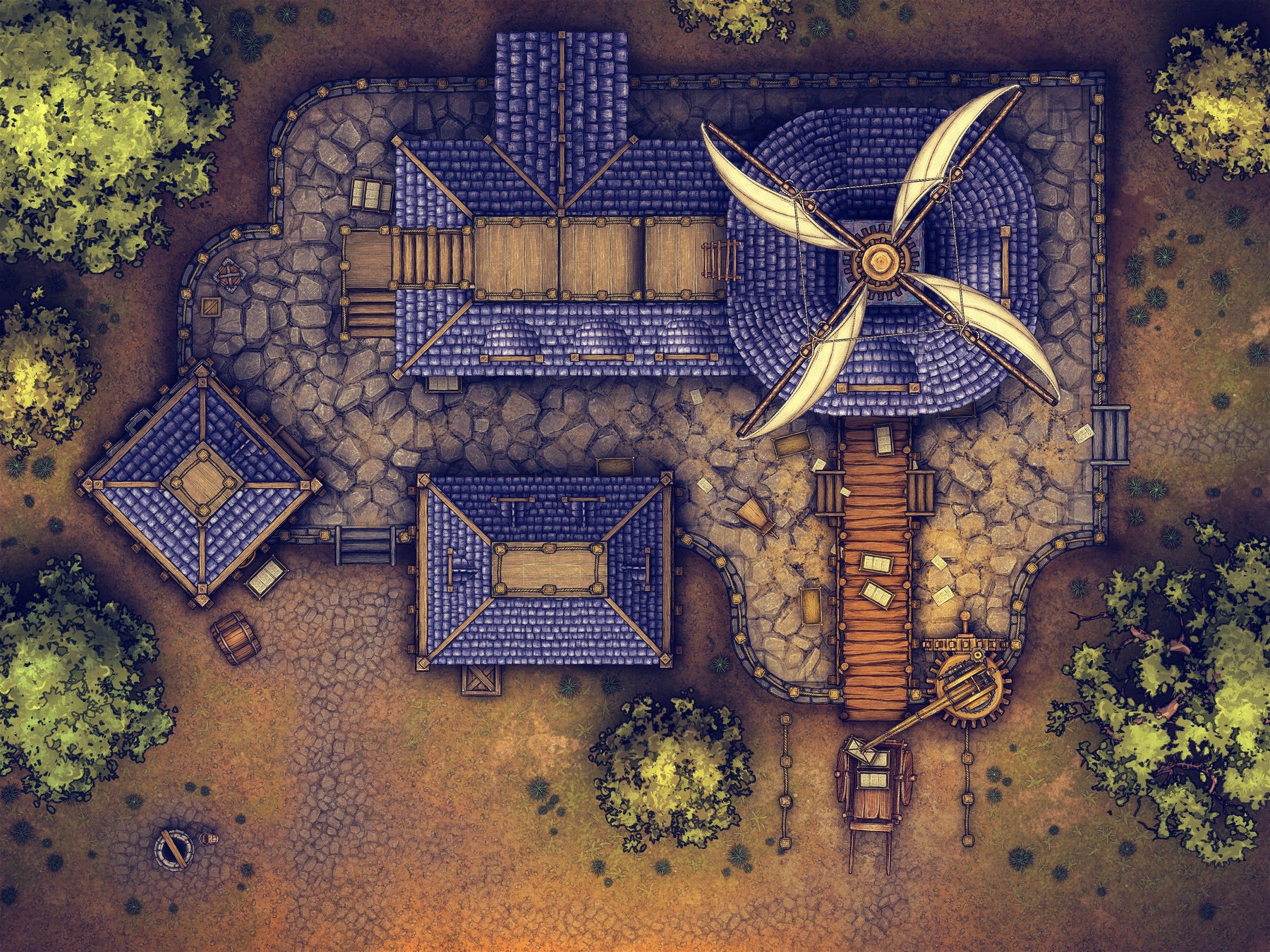 The Paper Mill | Inkarnate - Create Fantasy Maps Online