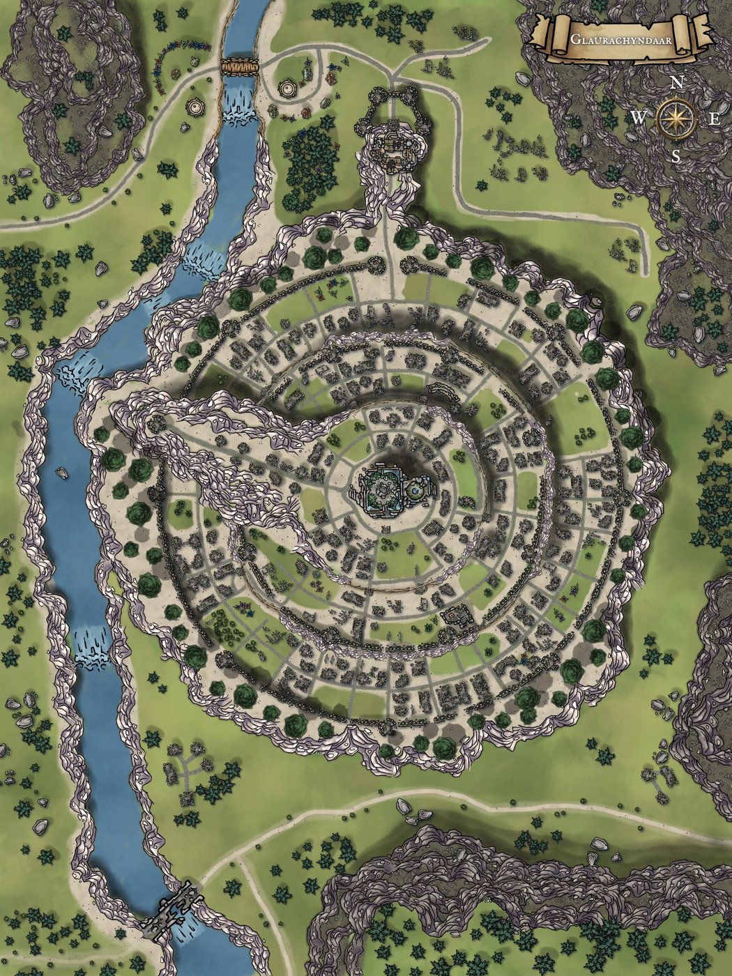 Glaurachyndaar (Myth Glaurach) | Inkarnate - Create Fantasy Maps Online