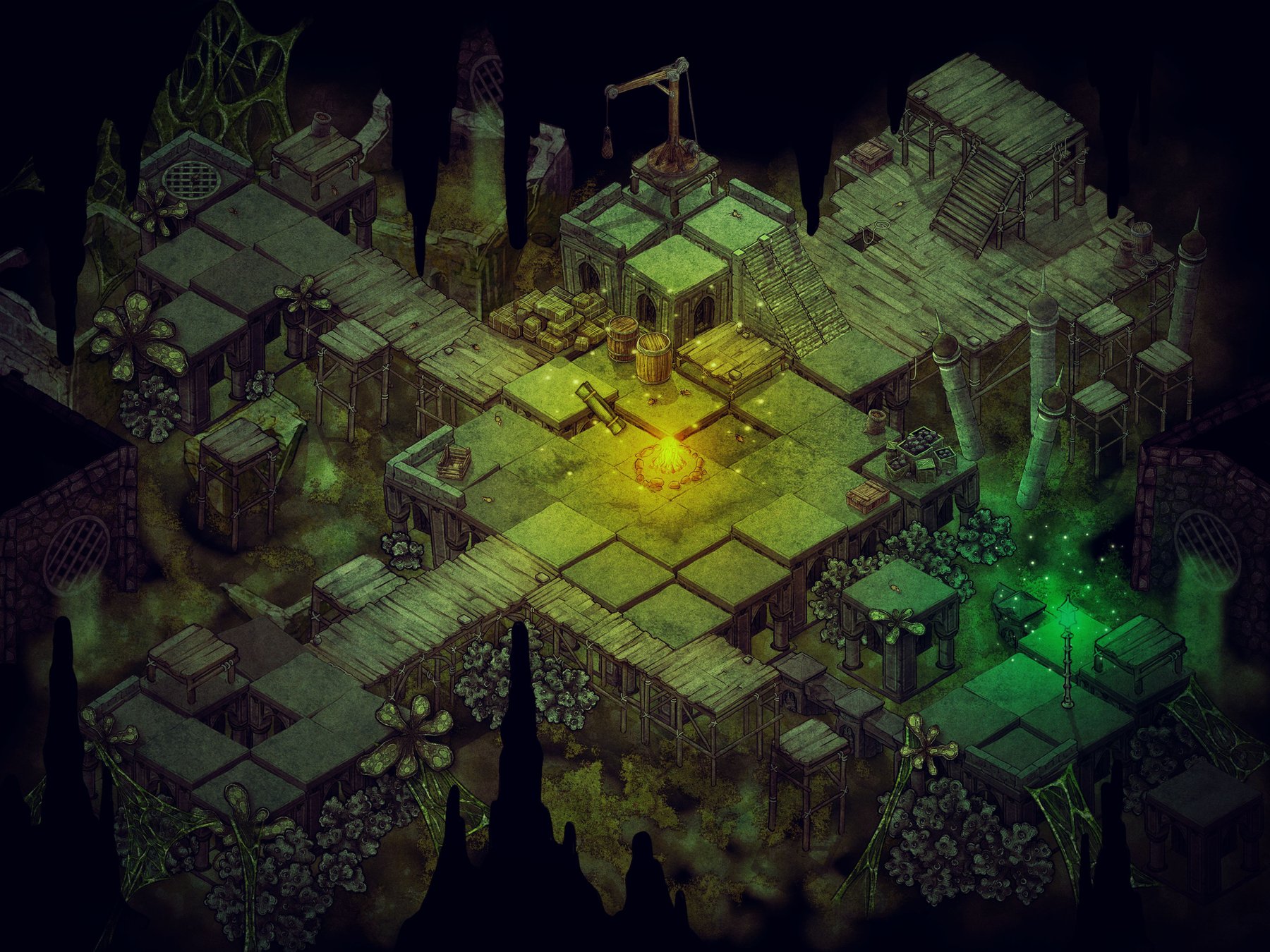 Sewer Hideout | Inkarnate - Create Fantasy Maps Online