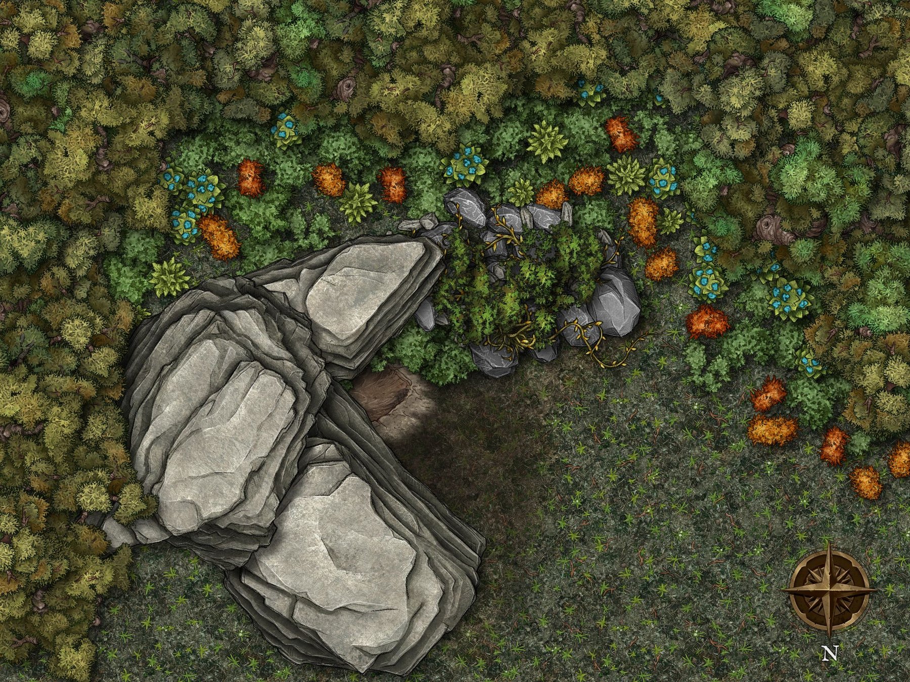 Wolf Den | Inkarnate - Create Fantasy Maps Online