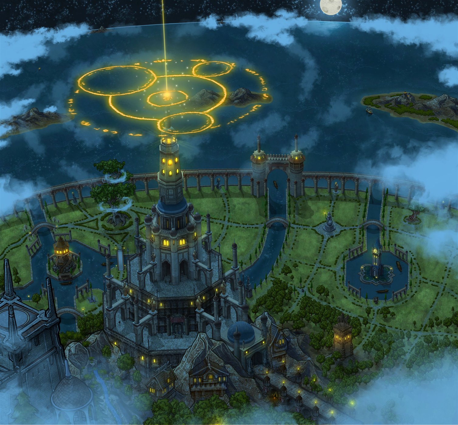 The Tower of Light | Inkarnate - Create Fantasy Maps Online