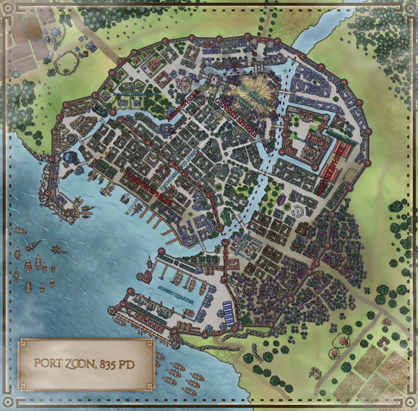 Port Zoon | Inkarnate - Create Fantasy Maps Online