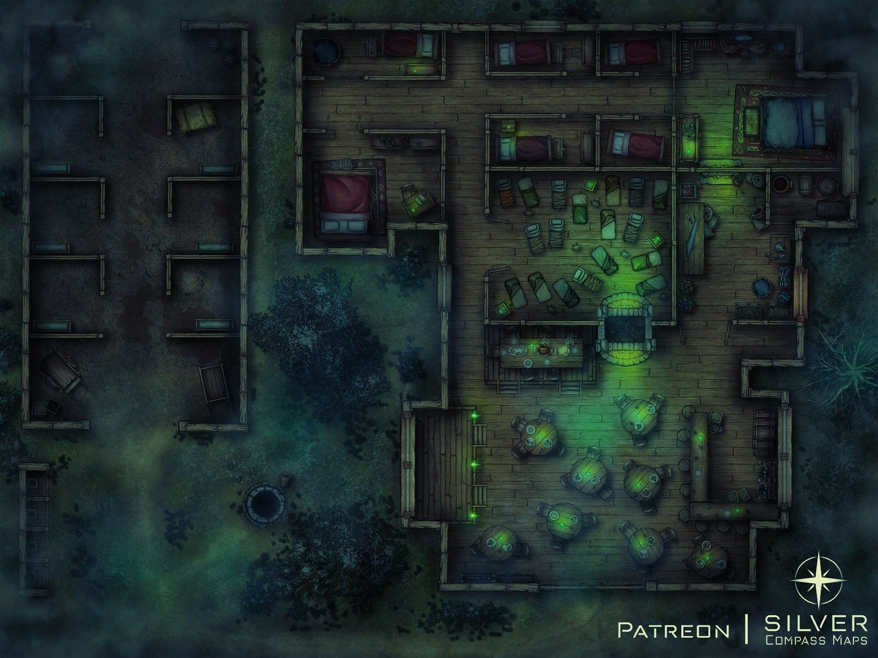 Roadside Inn Haunted | Inkarnate - Create Fantasy Maps Online