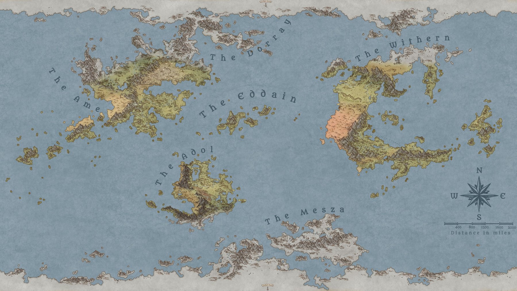 World of Mora | Inkarnate - Create Fantasy Maps Online