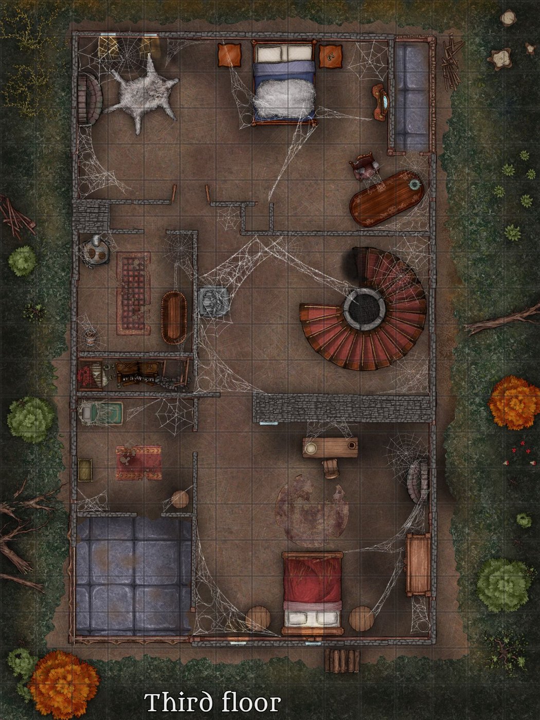 Death house level3 | Inkarnate - Create Fantasy Maps Online