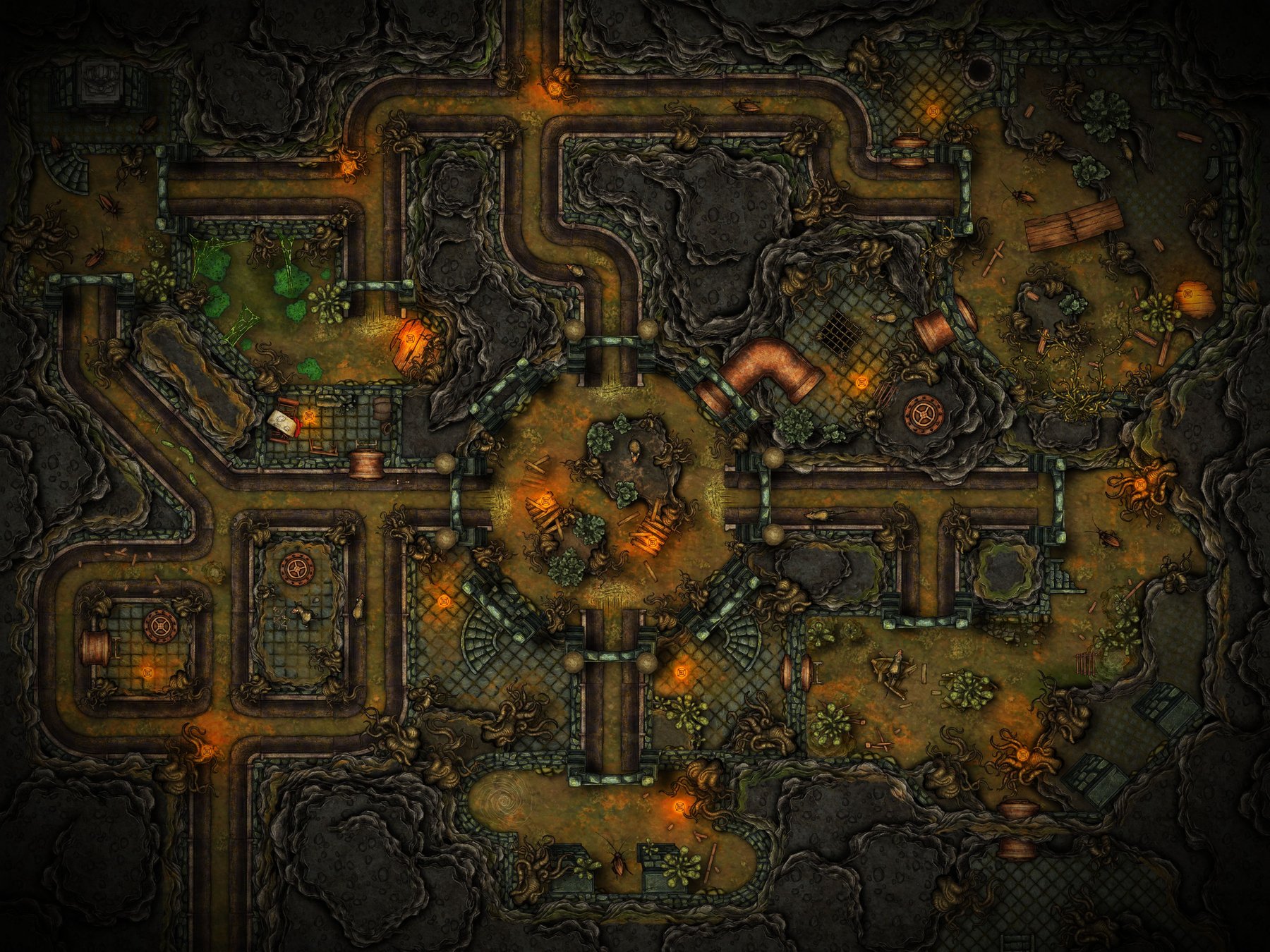 Undercity North | Inkarnate - Create Fantasy Maps Online