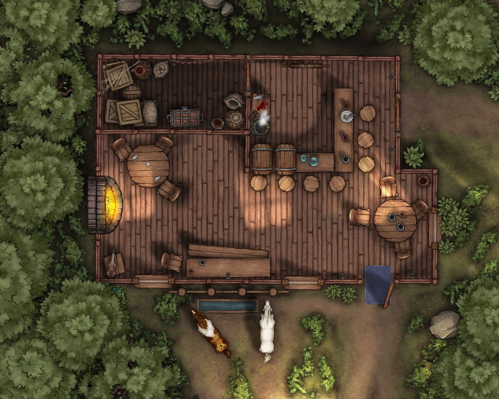 Simple Tavern | Inkarnate - Create Fantasy Maps Online