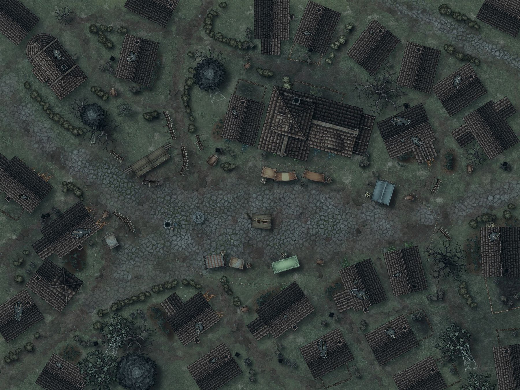Vallaki Square | Inkarnate - Create Fantasy Maps Online