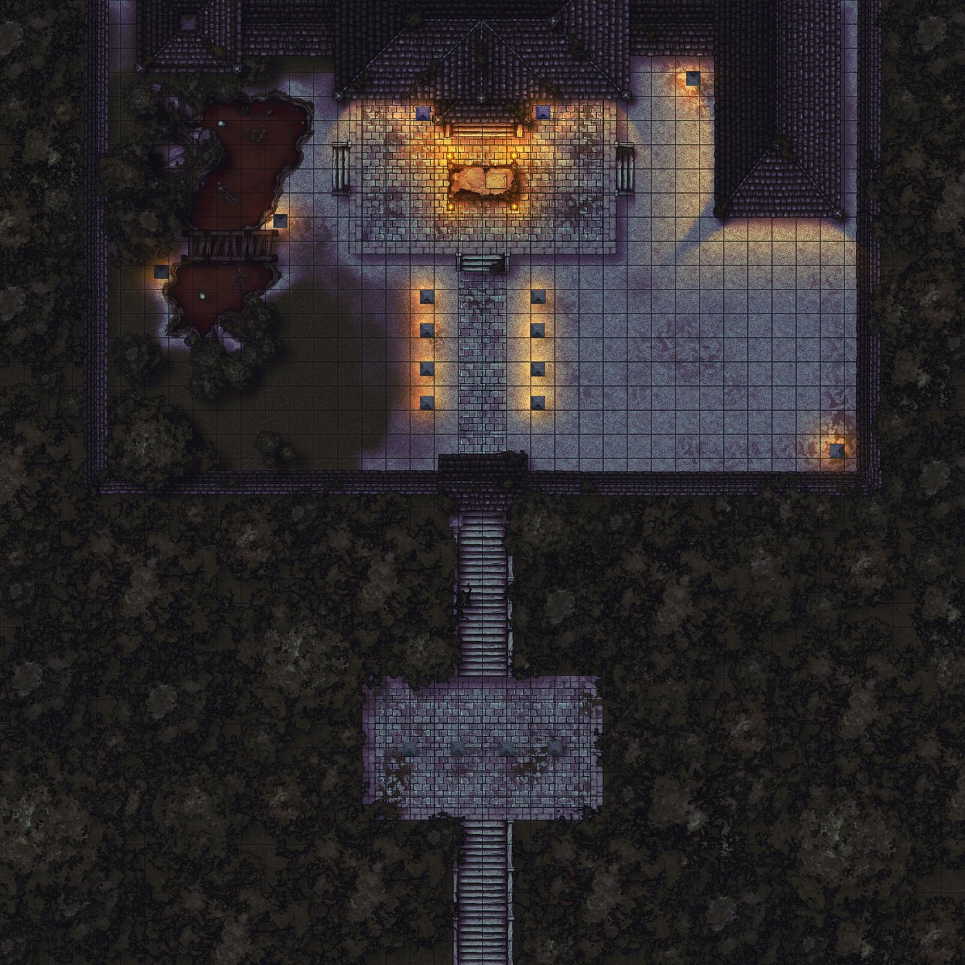 Temple Entrance ~ Dark | Inkarnate - Create Fantasy Maps Online