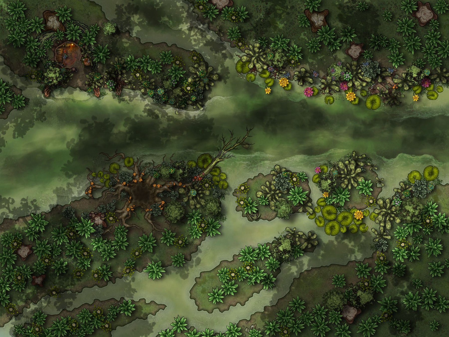 Swamp | Inkarnate - Create Fantasy Maps Online
