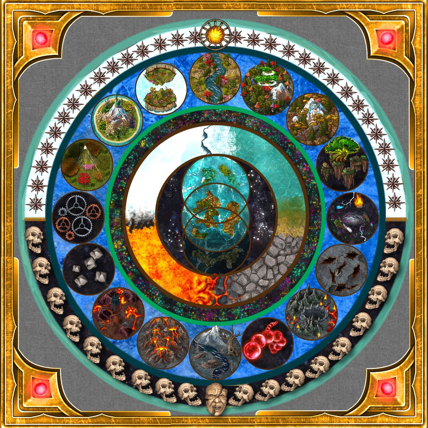 Cosmology total | Inkarnate - Create Fantasy Maps Online