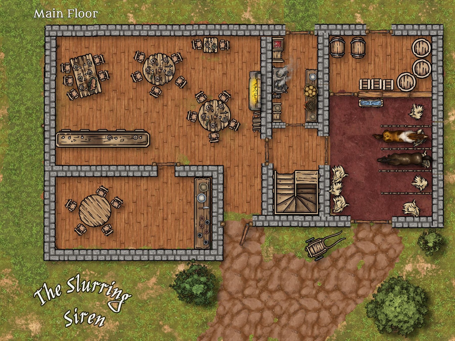 Slurring Siren | Inkarnate - Create Fantasy Maps Online